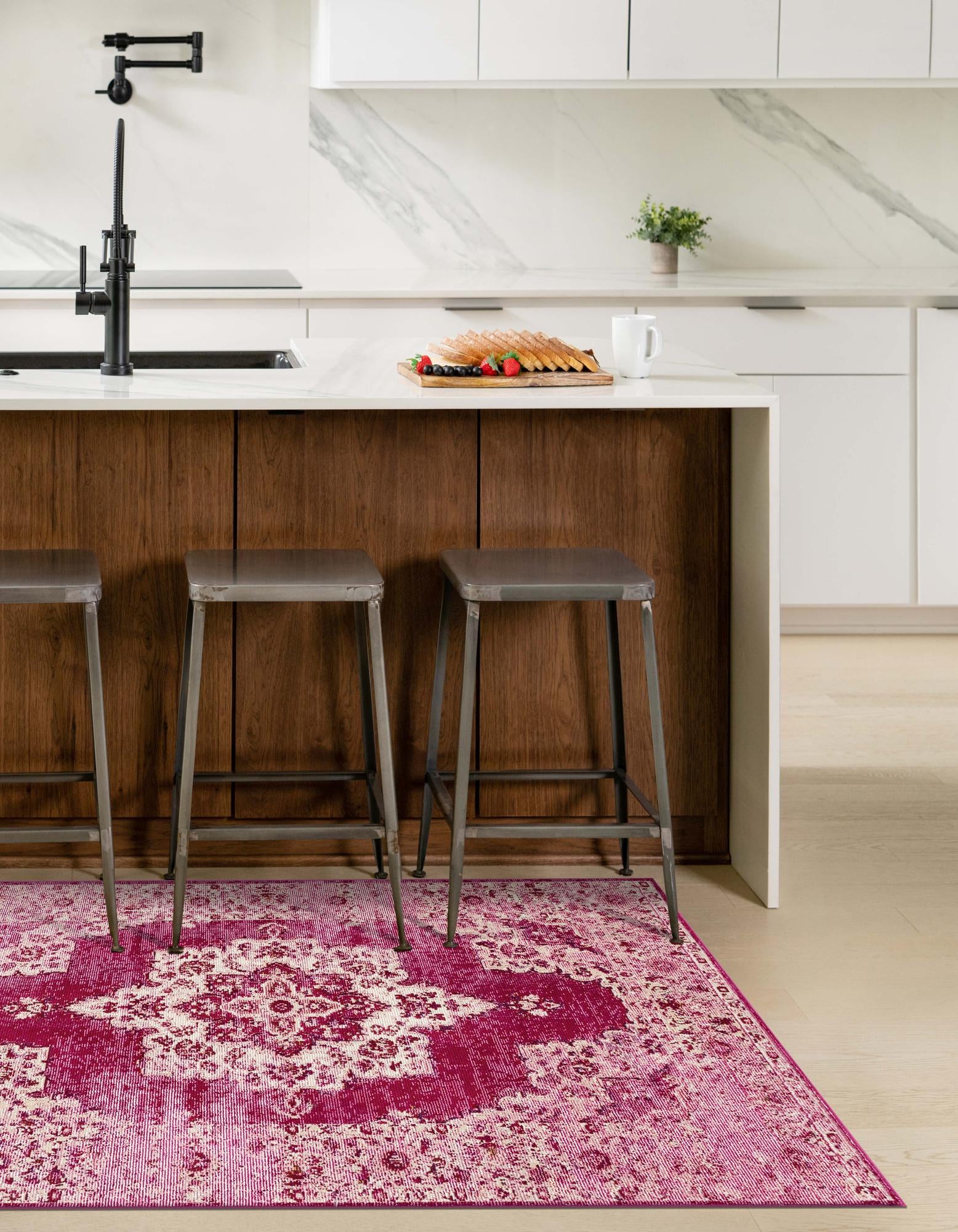 Pink 8' x 10' Amulet Rug | Rugs.com