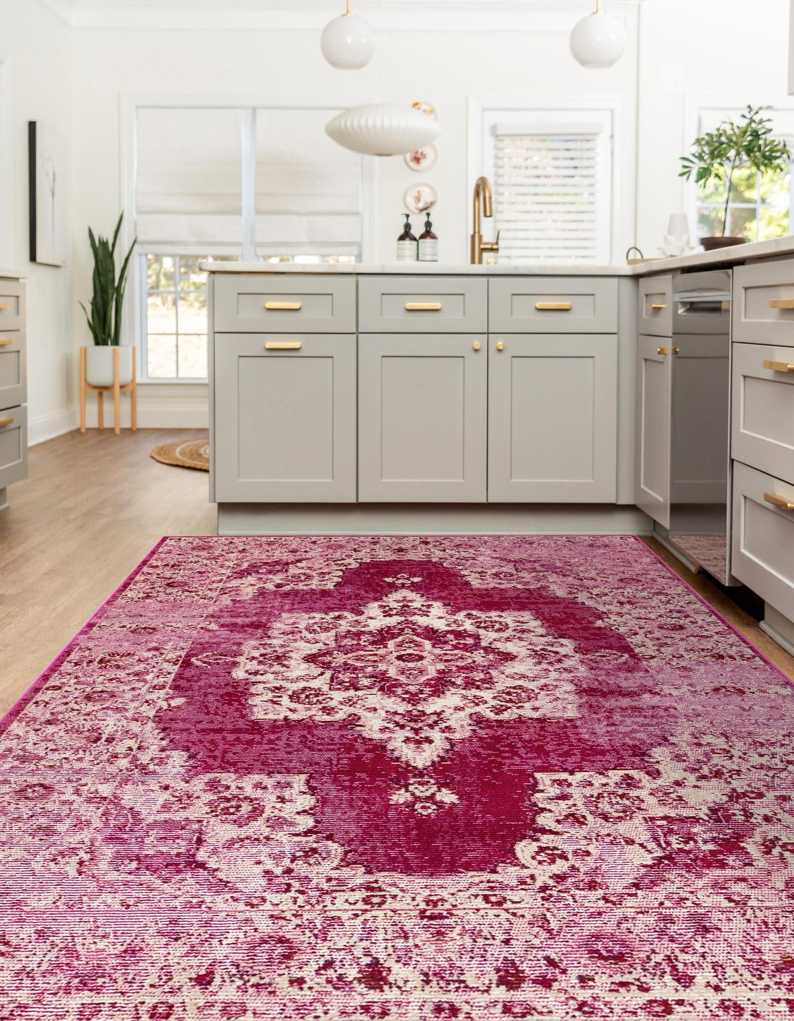 Pink 8' x 10' Amulet Rug | Rugs.com