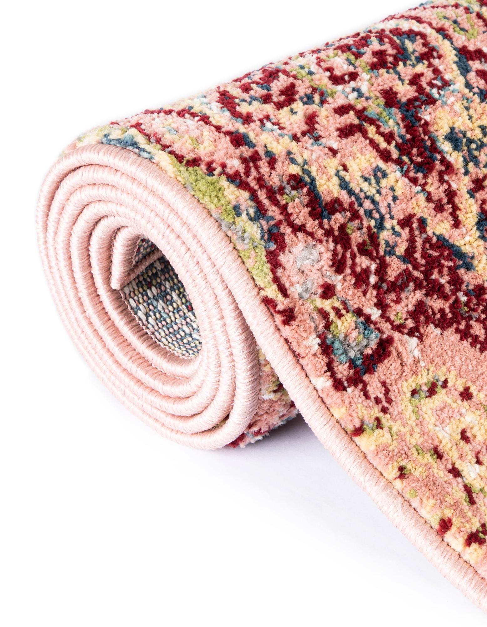 Pink 9' x 12' Charleston Rug | Rugs.com