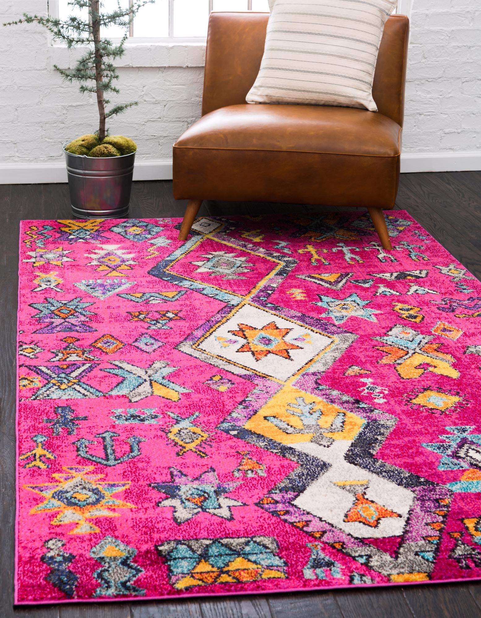 Pink 8' x 10' El Paso Rug | Rugs.com