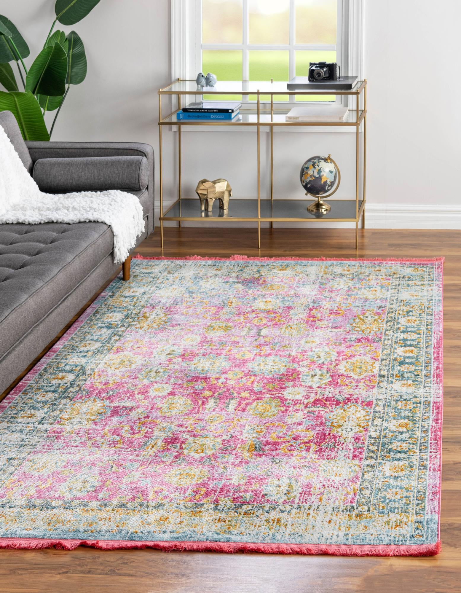 Pink 6' x 9' Paragon Rug | Rugs.com