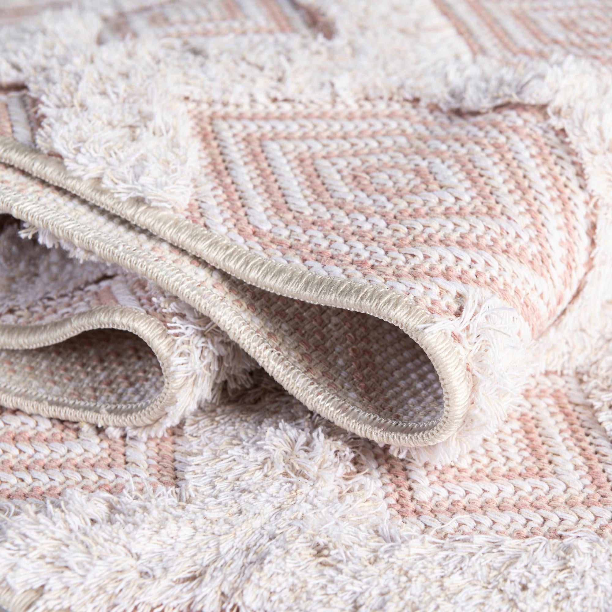 Pink 6' 4 x 9' Sabrina Soto Casa Havana Rug | Rugs.com