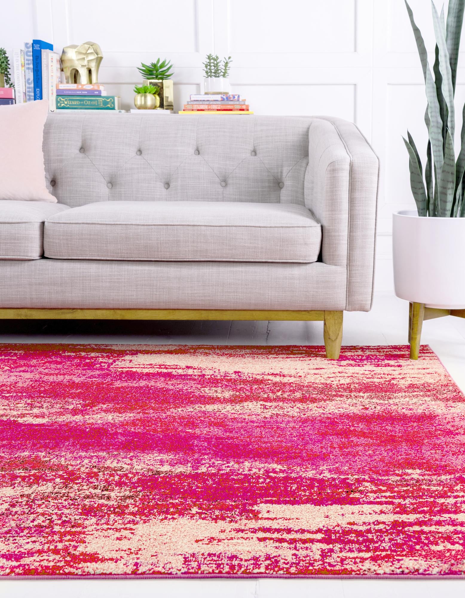 Pink 5' x 8' Sevilla Rug | Rugs.com