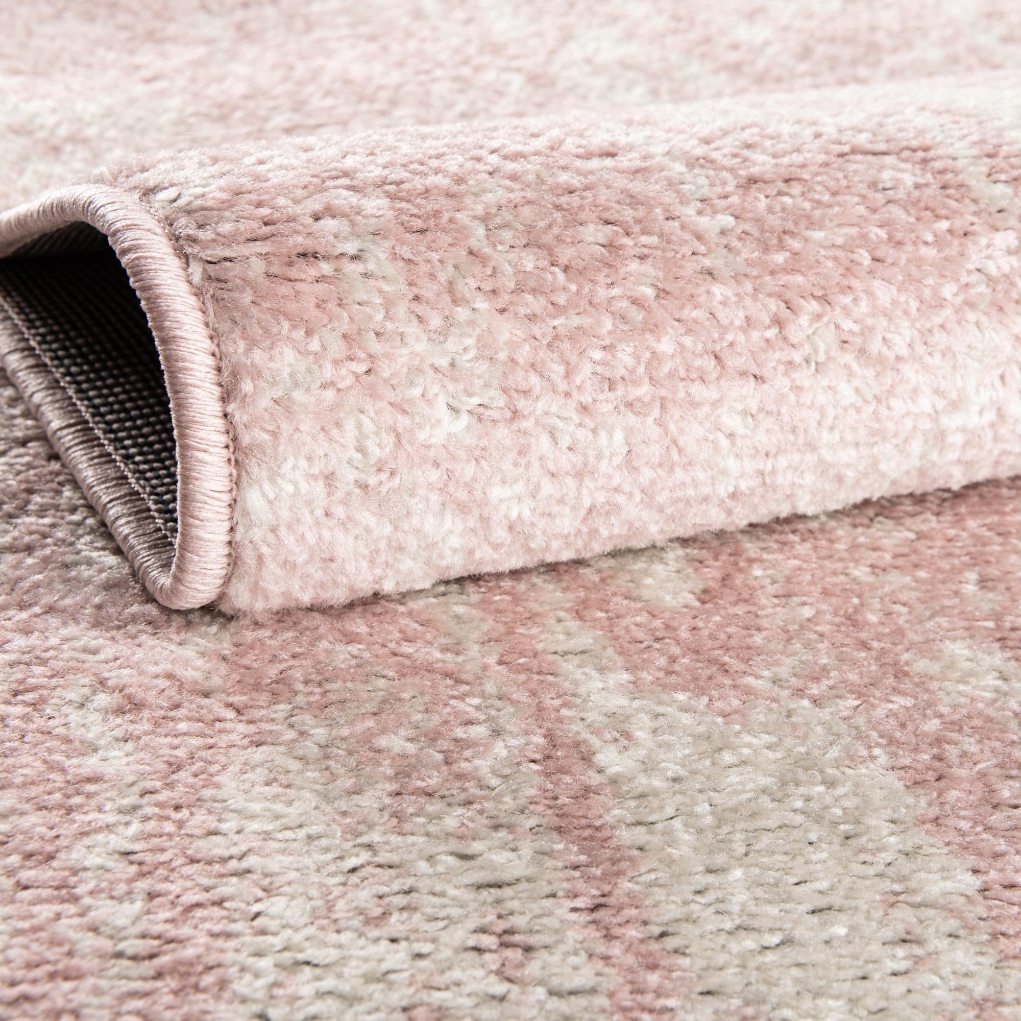 Pink 7' 10 x 7' 10 Lennon Round Rug | Rugs.com