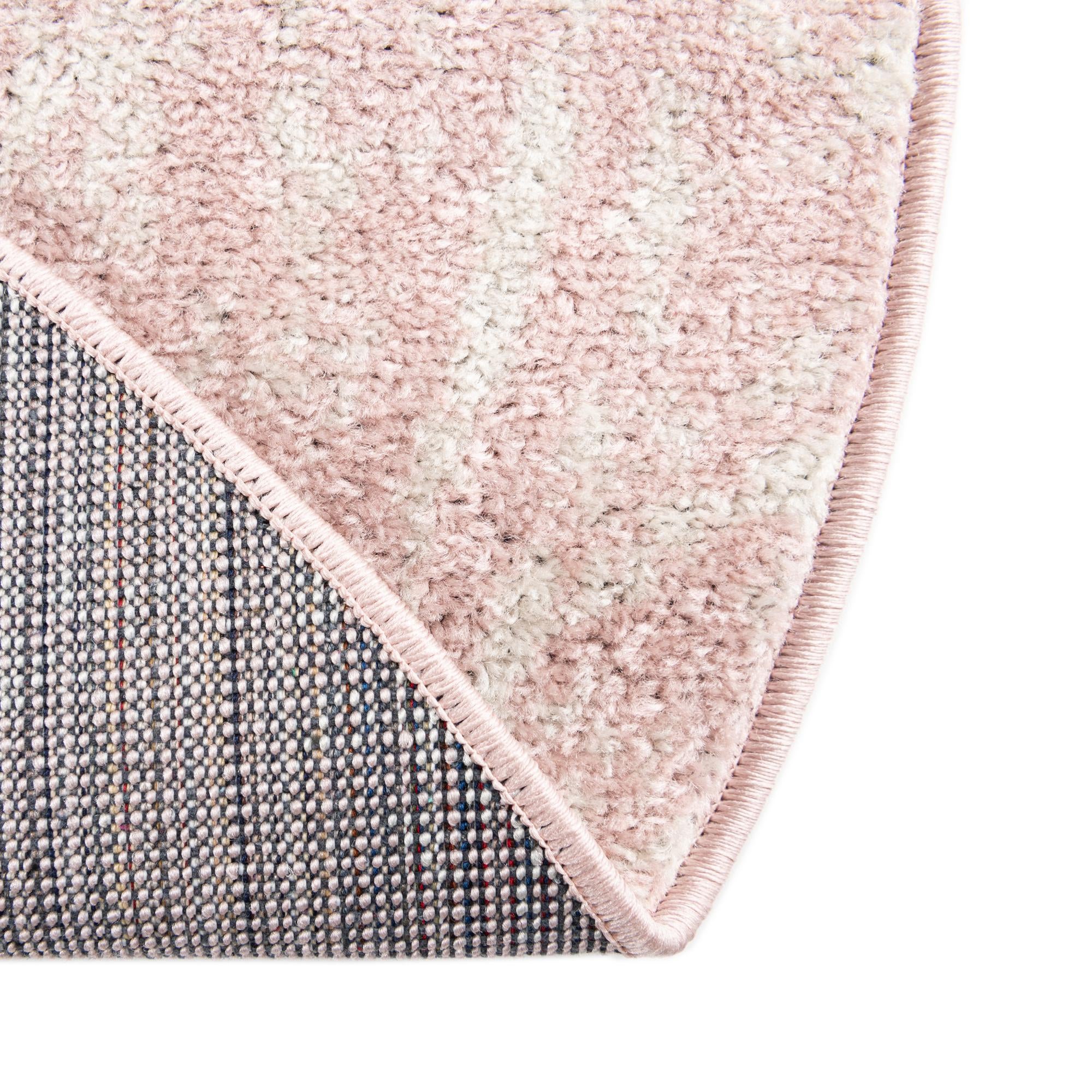 Pink 7' 10 x 7' 10 Lennon Round Rug | Rugs.com