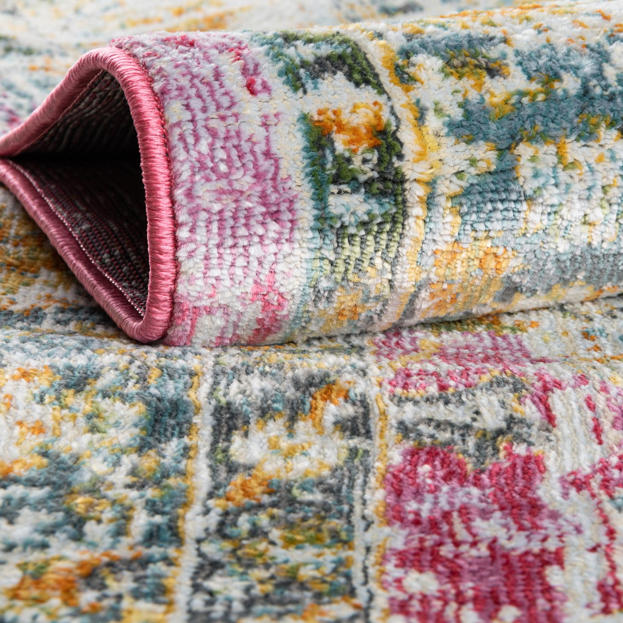 Pink 5' 5 x 5' 5 Paragon Round Rug | Rugs.com