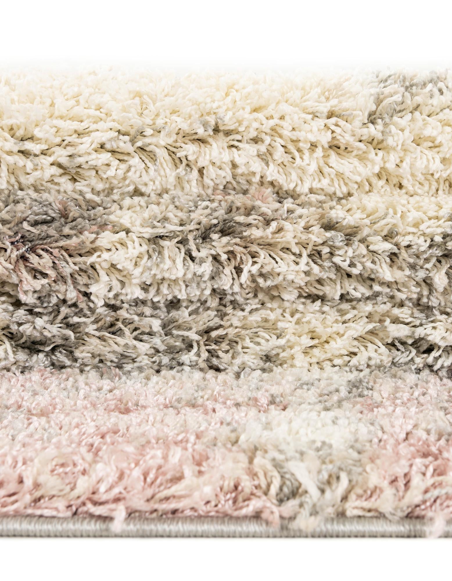 Pink 5' x 5' Soft Touch Shag Round Rug | Rugs.com