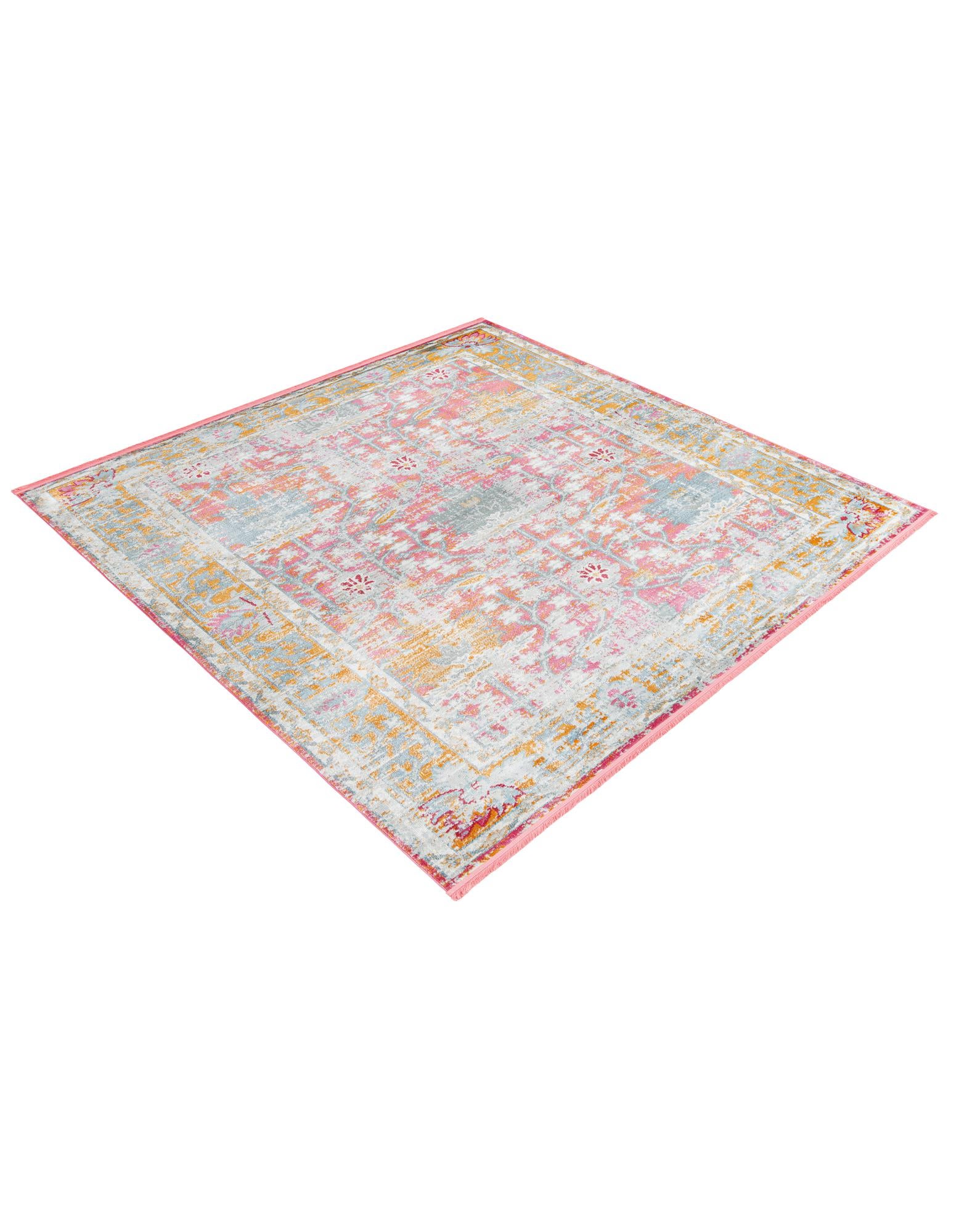 Pink 8' 2 x 8' 2 Paragon Square Rug | Rugs.com