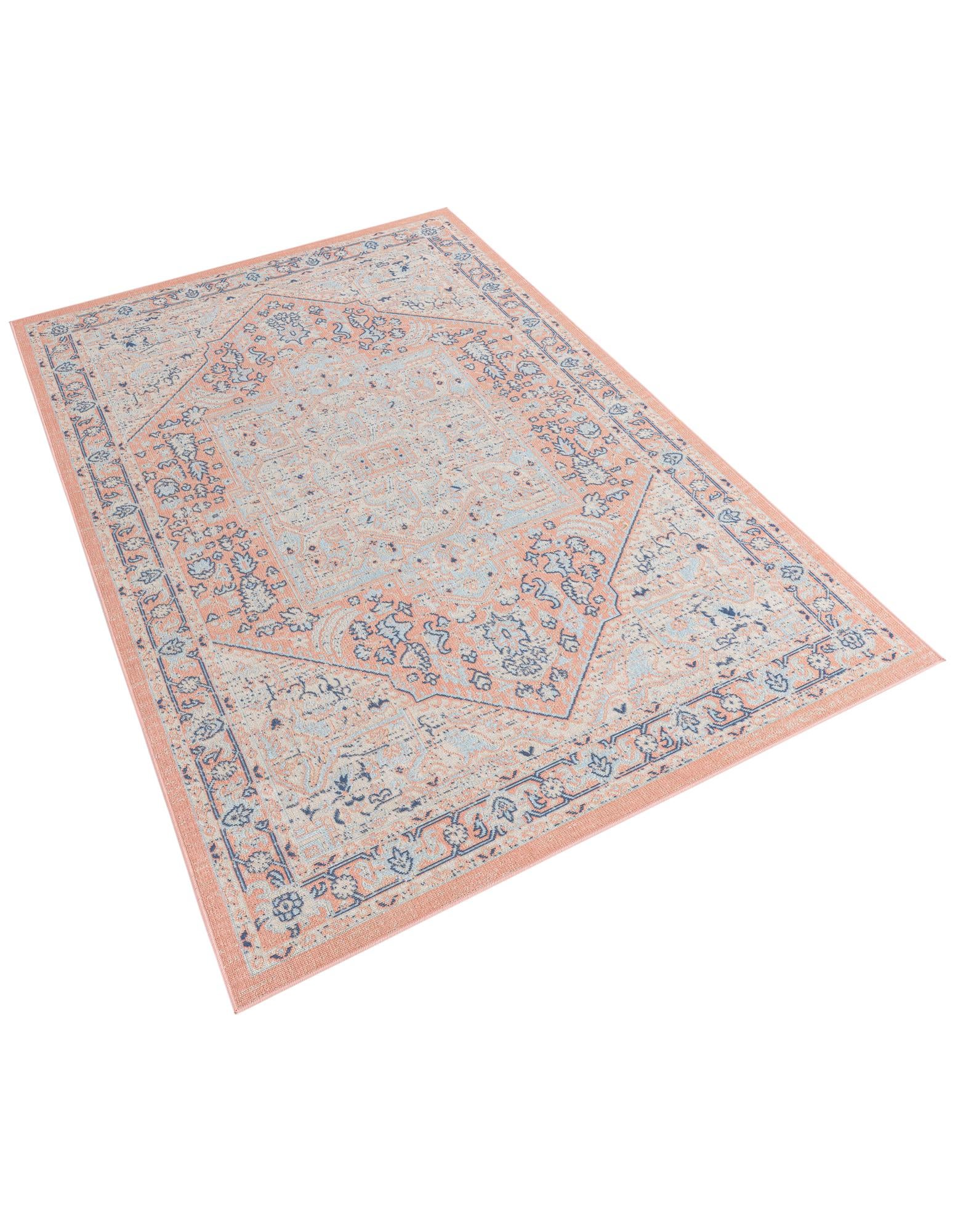 Powder Pink 5' x 8' Whitney Rug | Rugs.com