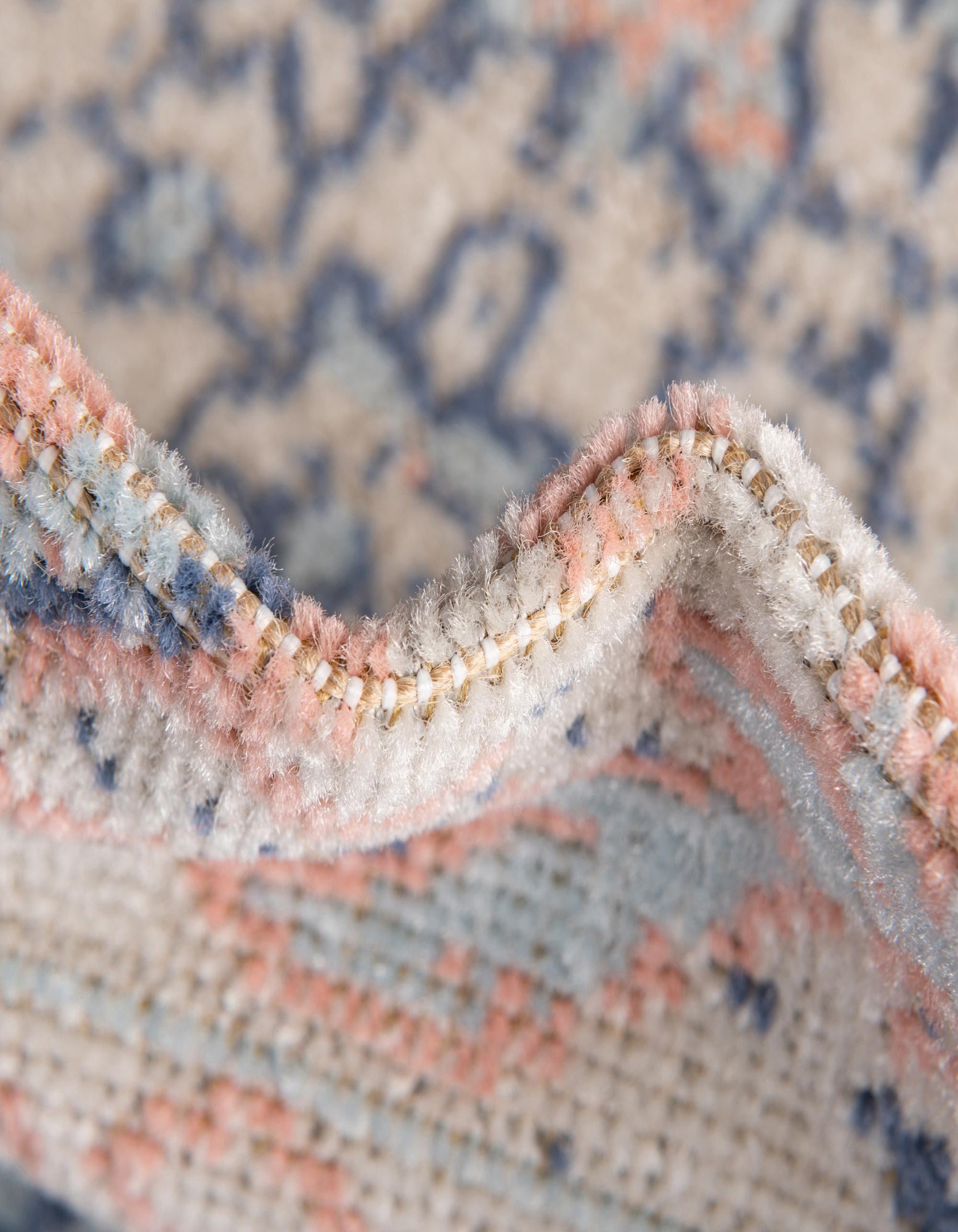 Powder Pink 8' x 10' Whitney Rug | Rugs.com