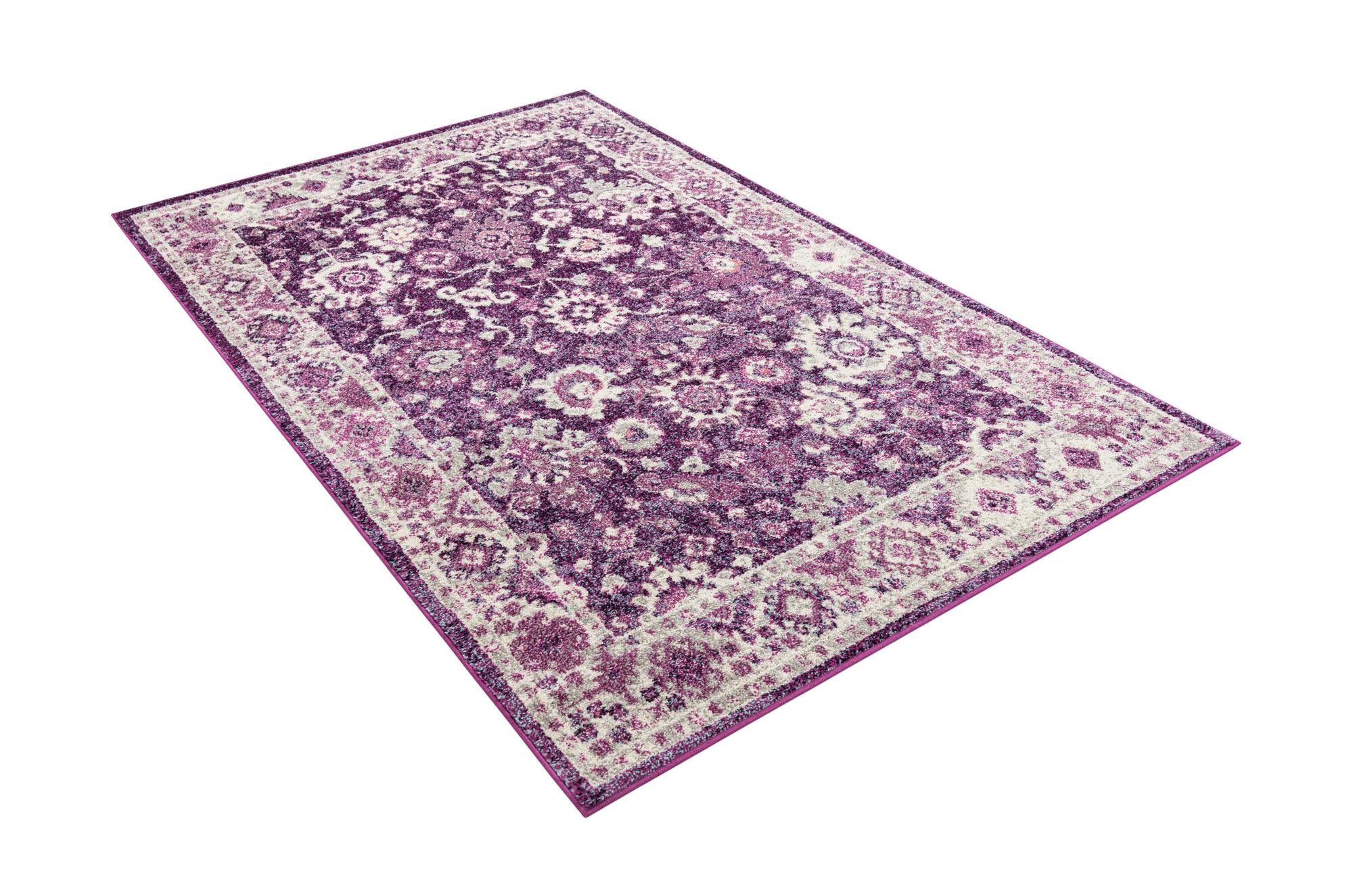 Purple 5' 3 x 8' Madeline Rug | Rugs.com