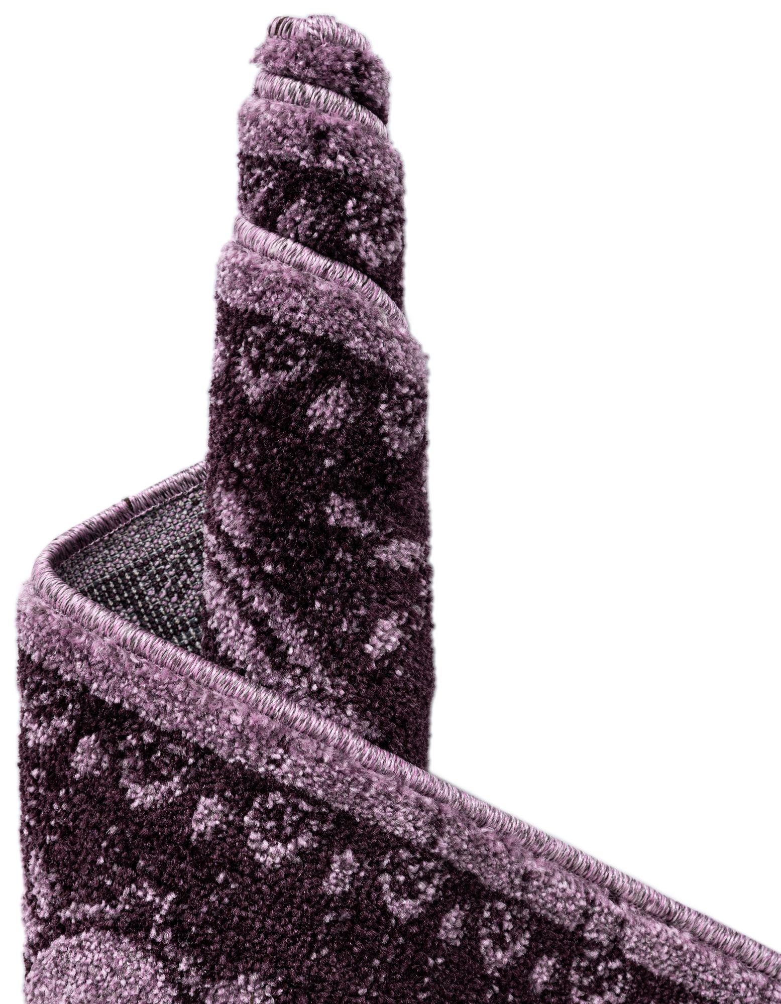 Purple 5' 3 x 8' Miranda Rug | Rugs.com