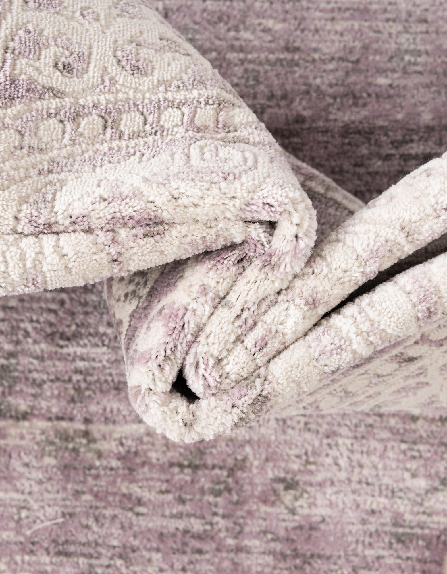 Purple 7' x 10' Modern Classical Rug | Rugs.com