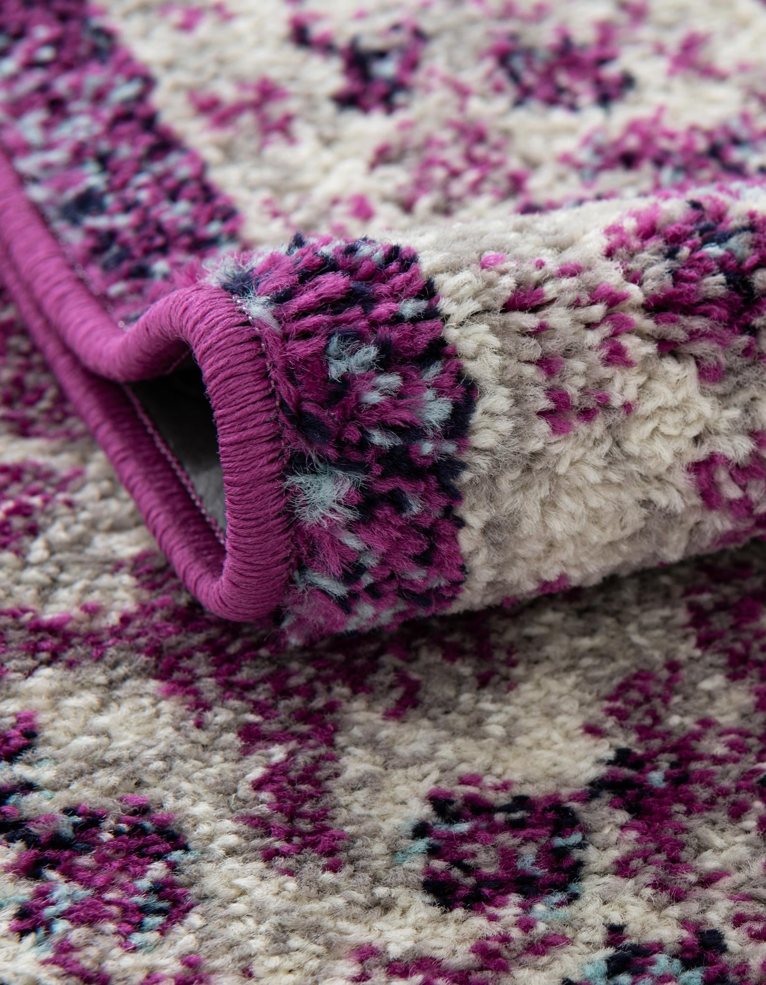 Purple 2' 2 x 6' Madeline Runner Rug | Rugs.com