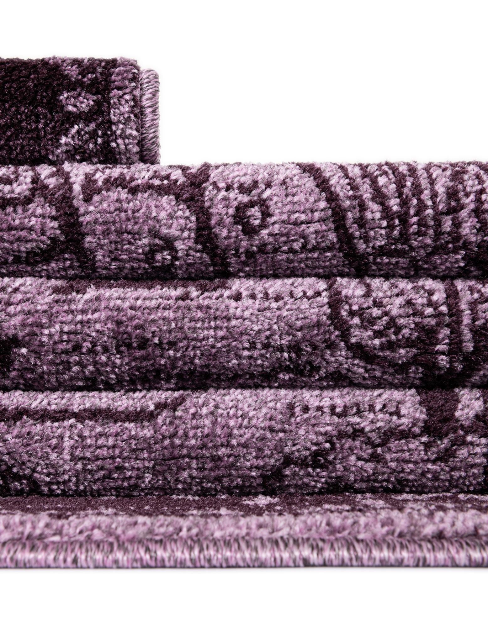 Purple 7' 10 x 7' 10 Miranda Square Rug | Rugs.com