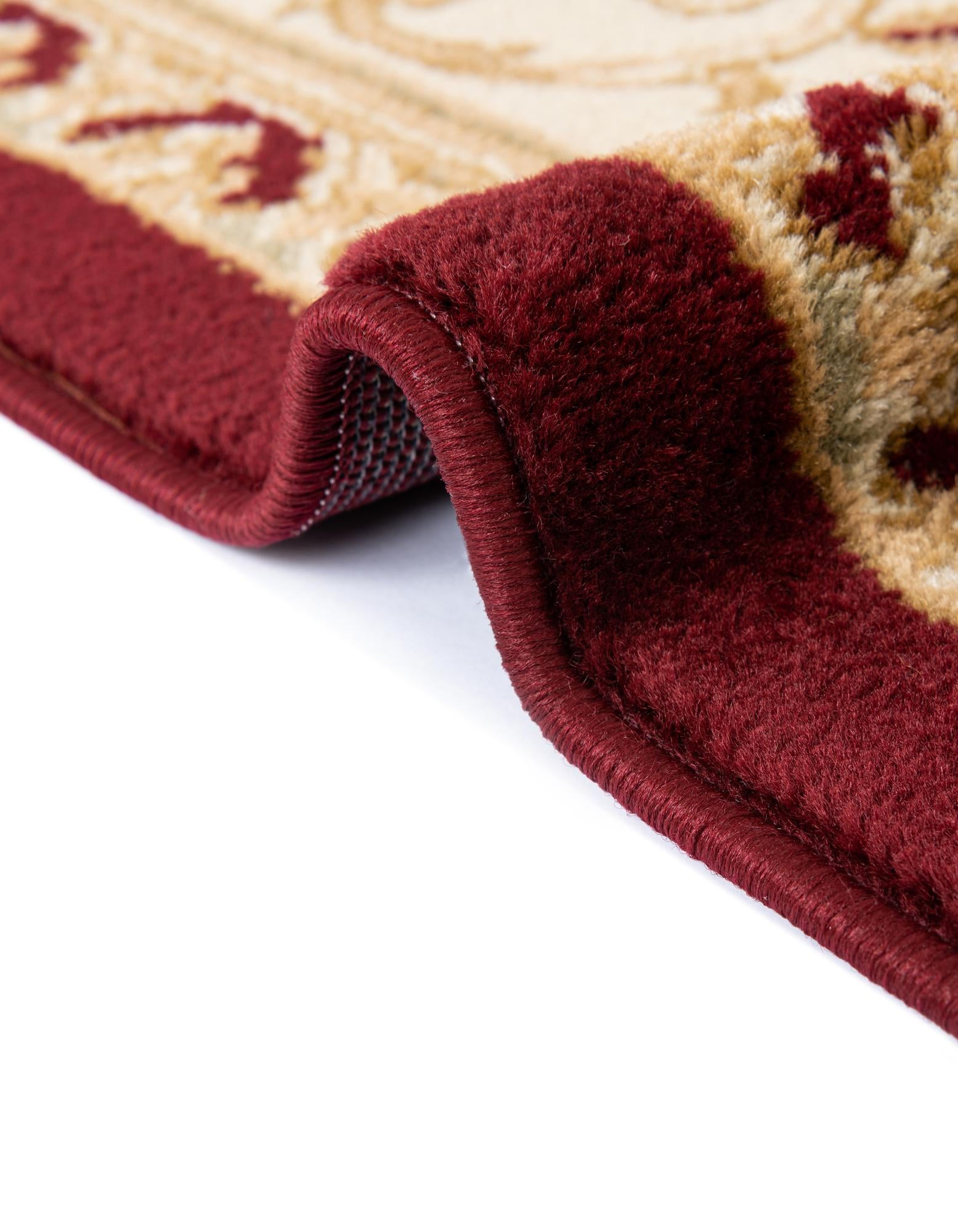 Red 5' 3 x 8' Chateau Oval Rug | Rugs.com