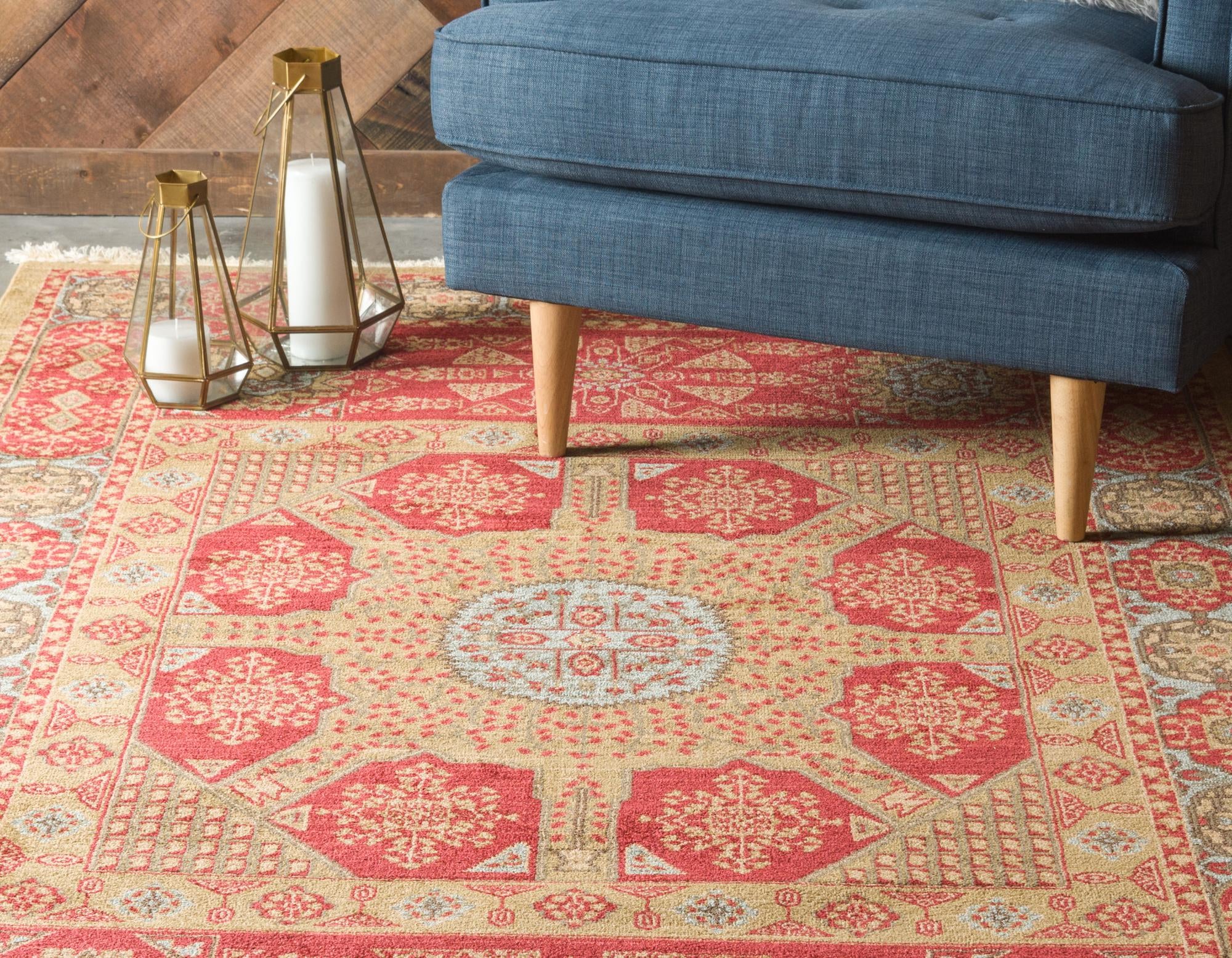 Red 9' x 12' 2 Amina Rug | Rugs.com