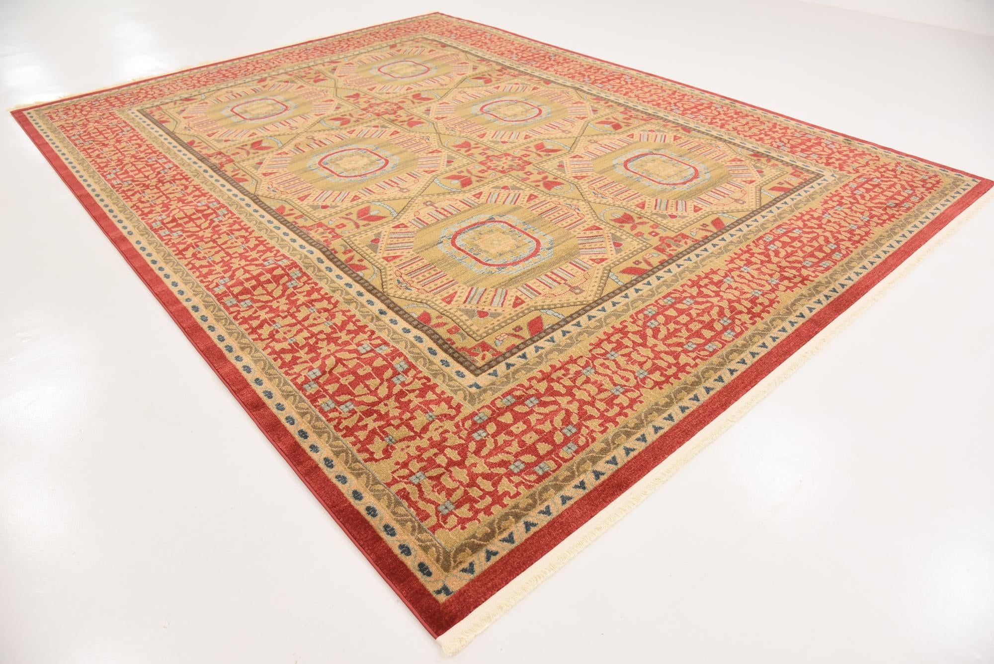 Red 9' x 12' 2 Amina Rug | Rugs.com