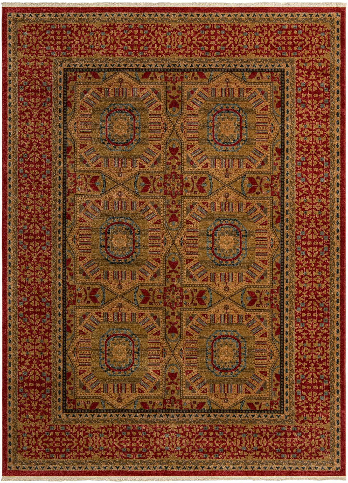 Red 9' x 12' 2 Amina Rug | Rugs.com