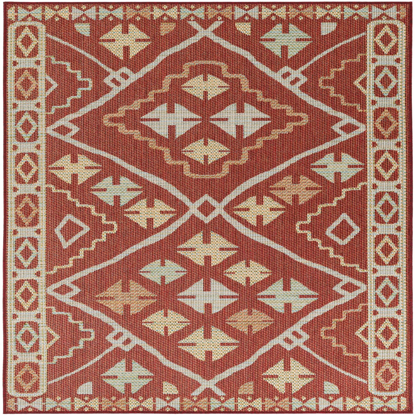 Red 5' x 7' 5 Baja Outdoor Rug | Rugs.com