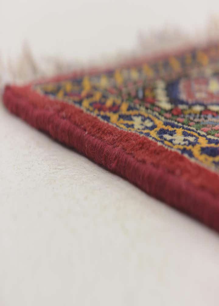 Red 6' 9 x 9' 8 Hand Knotted Bakhtiar Persian Wool Rug | Rugs.com