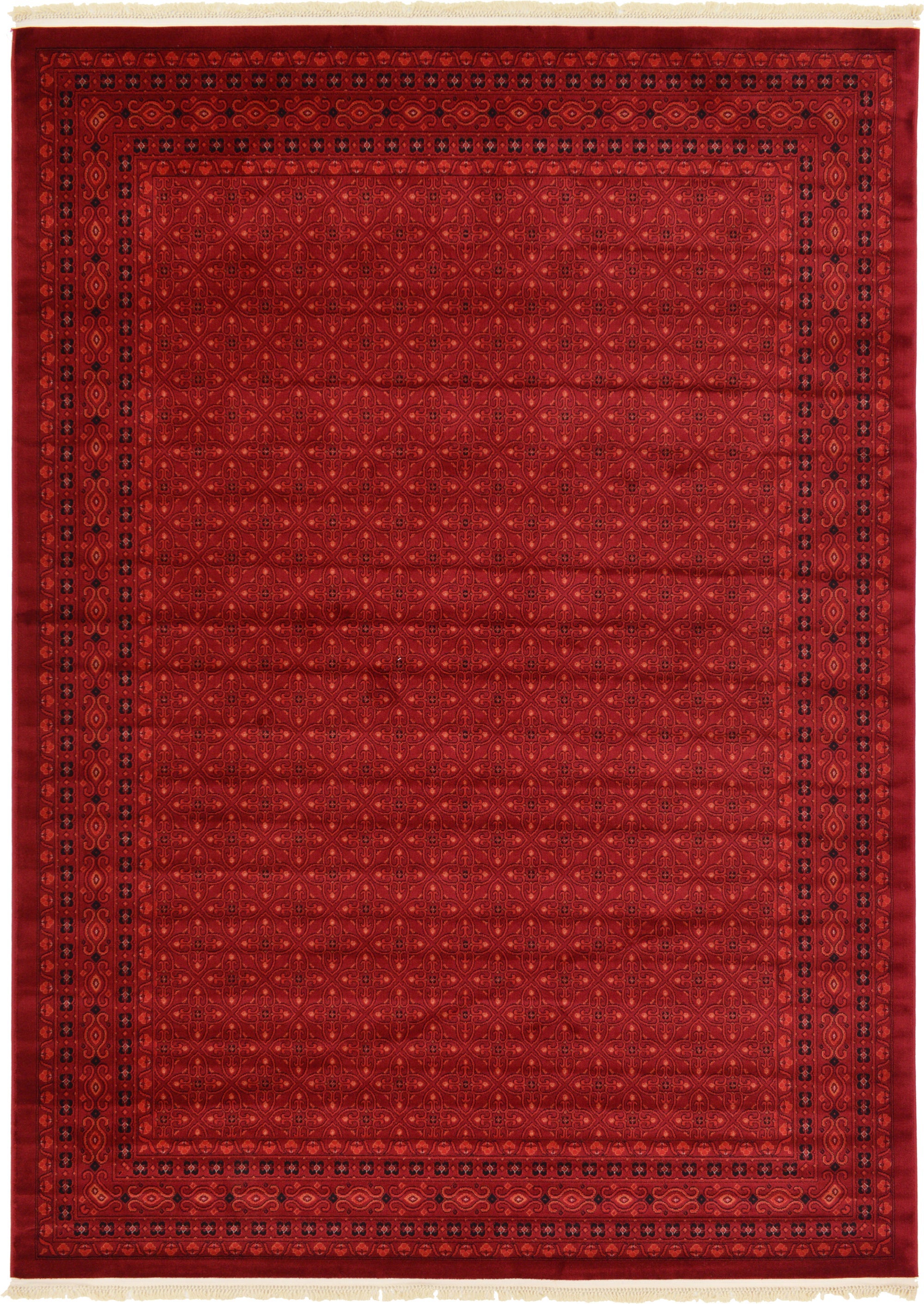 Red 7' 10 x 11' Bokhara Rug | Rugs.com