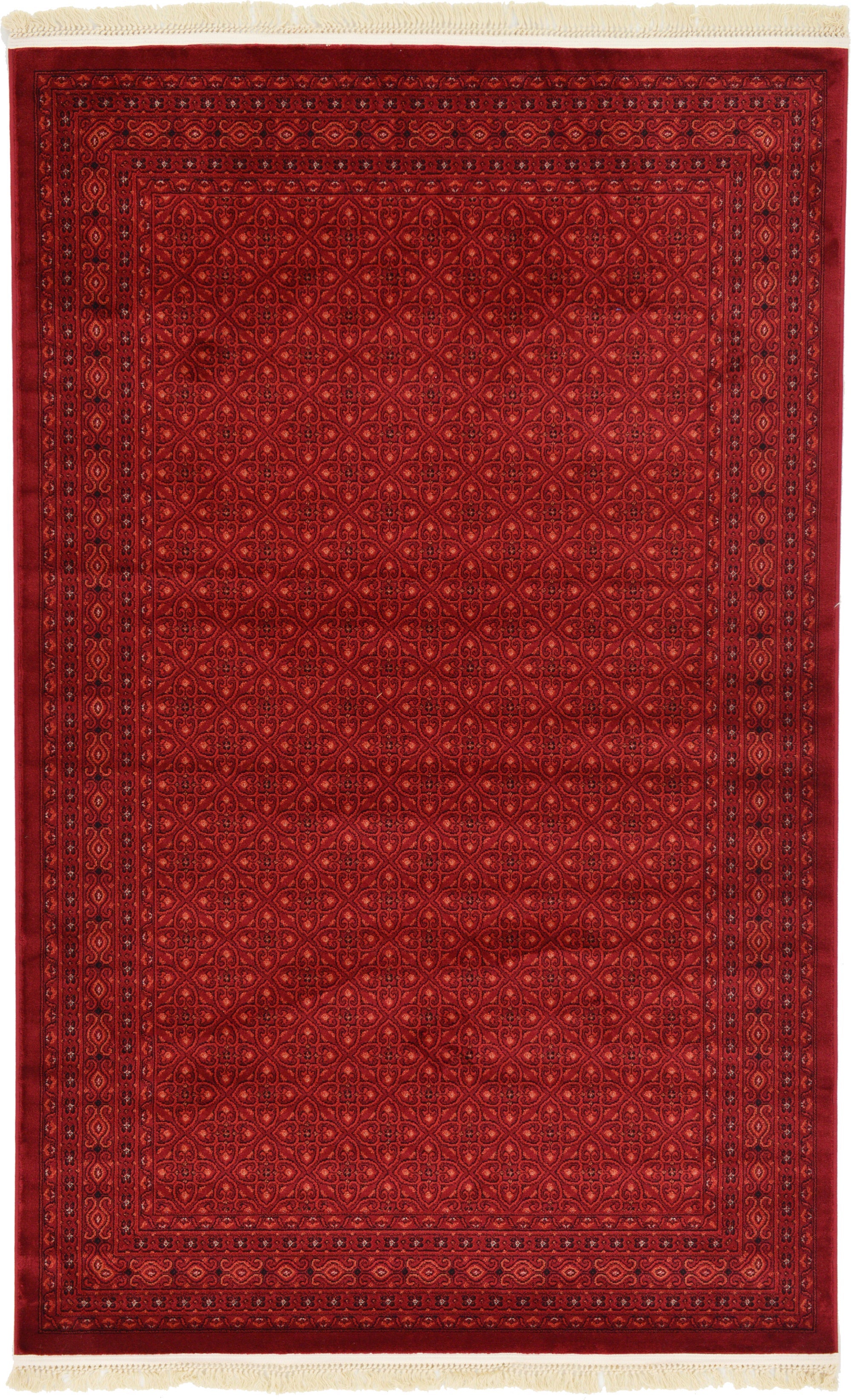 Red 9' x 12' Bokhara Rug | Rugs.com