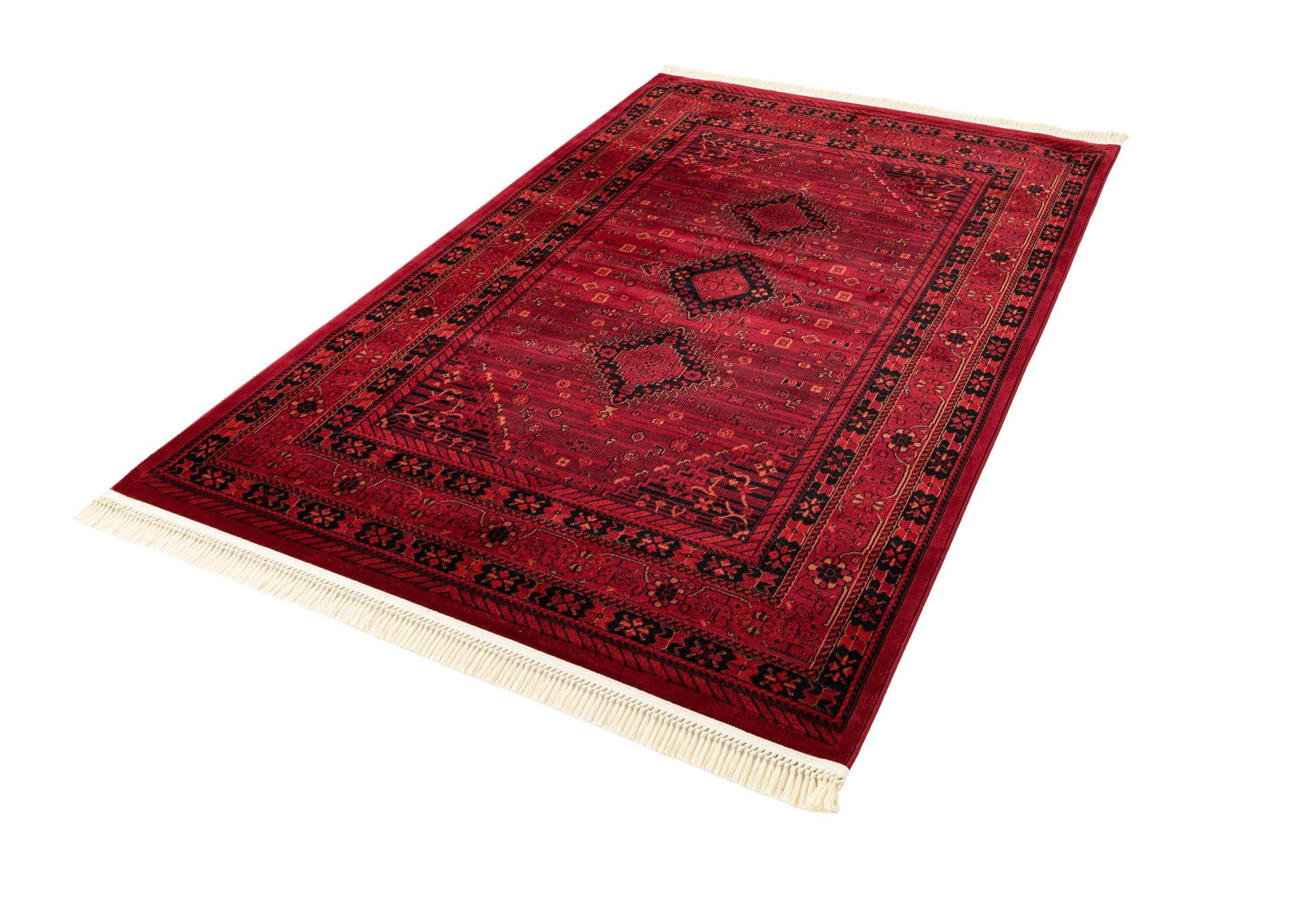 Red 5' 3 x 8' Bokhara Rug | Rugs.com