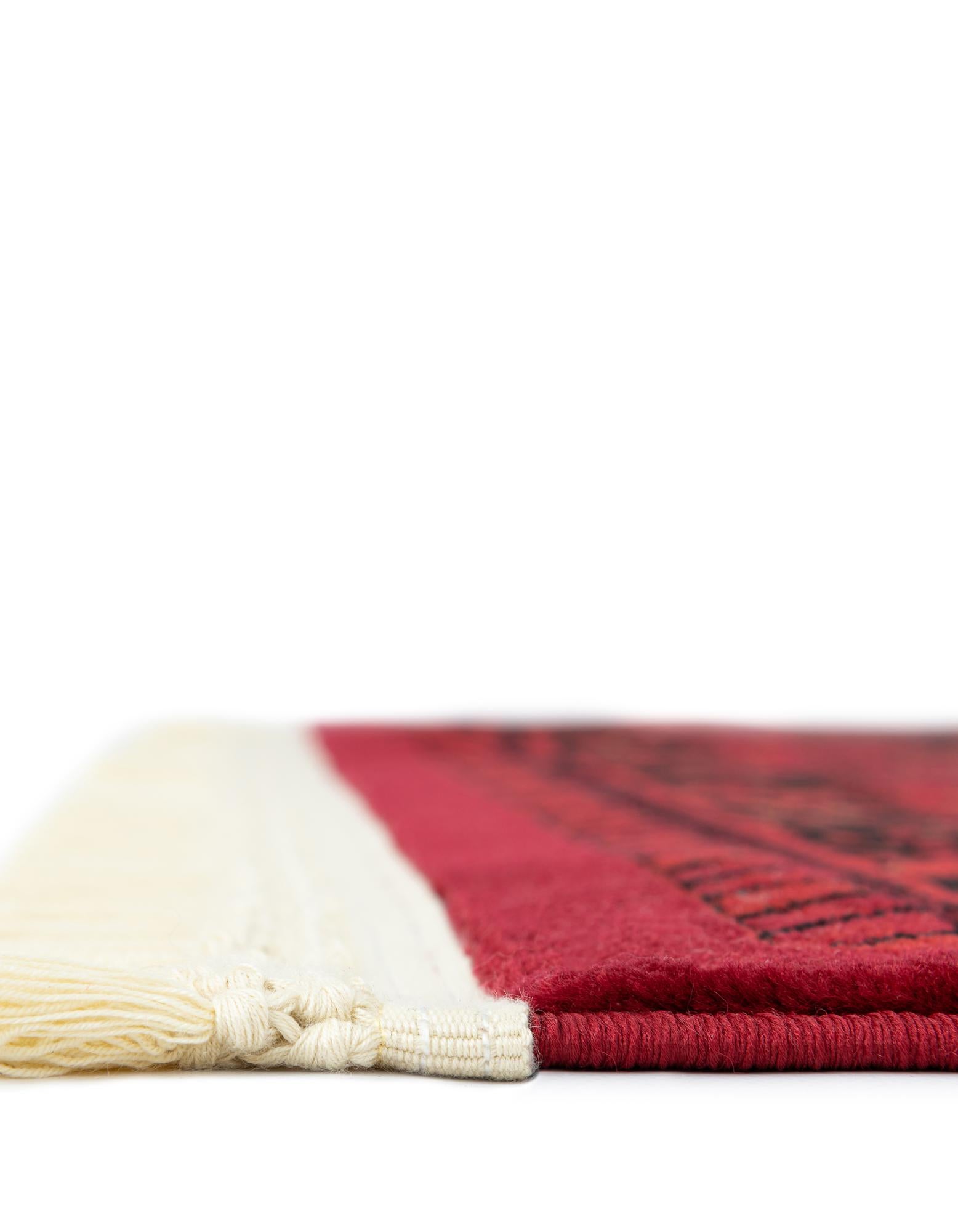 Red 7' x 10' Bokhara Rug | Rugs.com