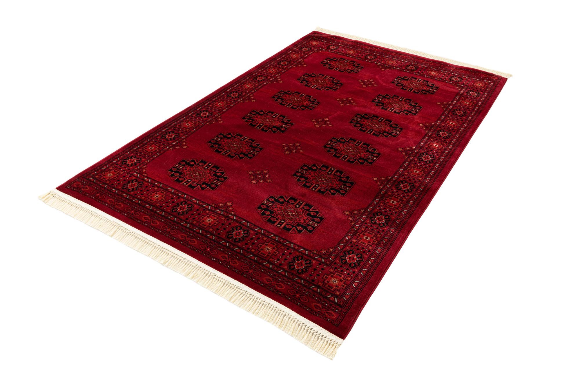Red 5' 3 x 8' Bokhara Rug | Rugs.com