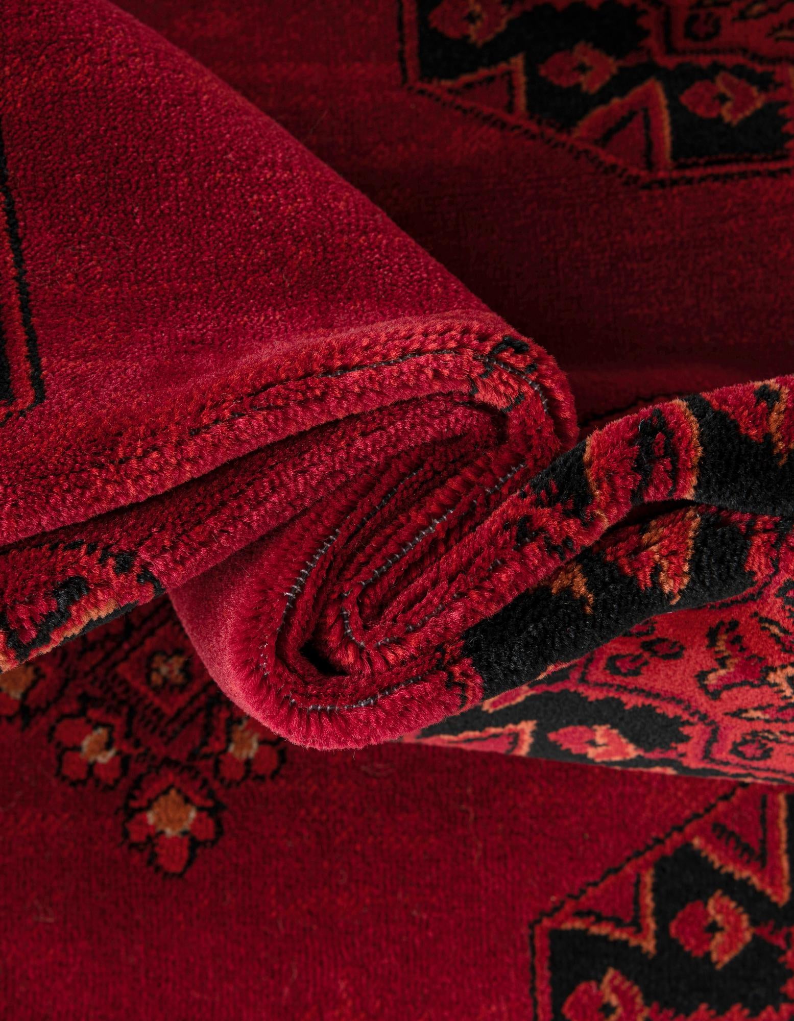 Red 5' 3 x 8' Bokhara Rug | Rugs.com