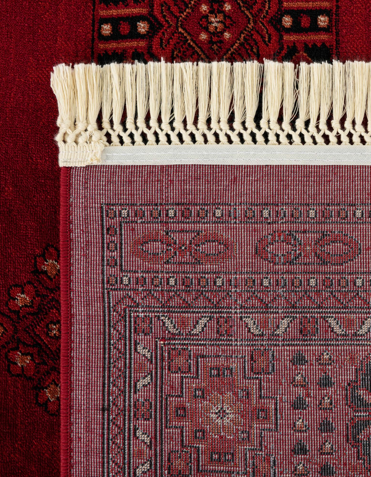 Red 7' 10 x 11' Bokhara Rug | Rugs.com