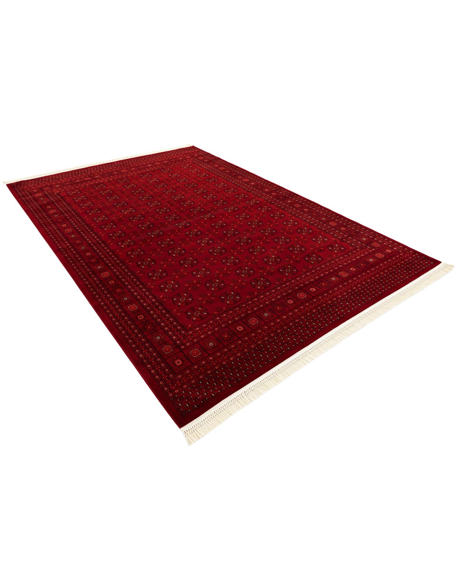 Red 7' 10 x 11' Bokhara Rug | Rugs.com