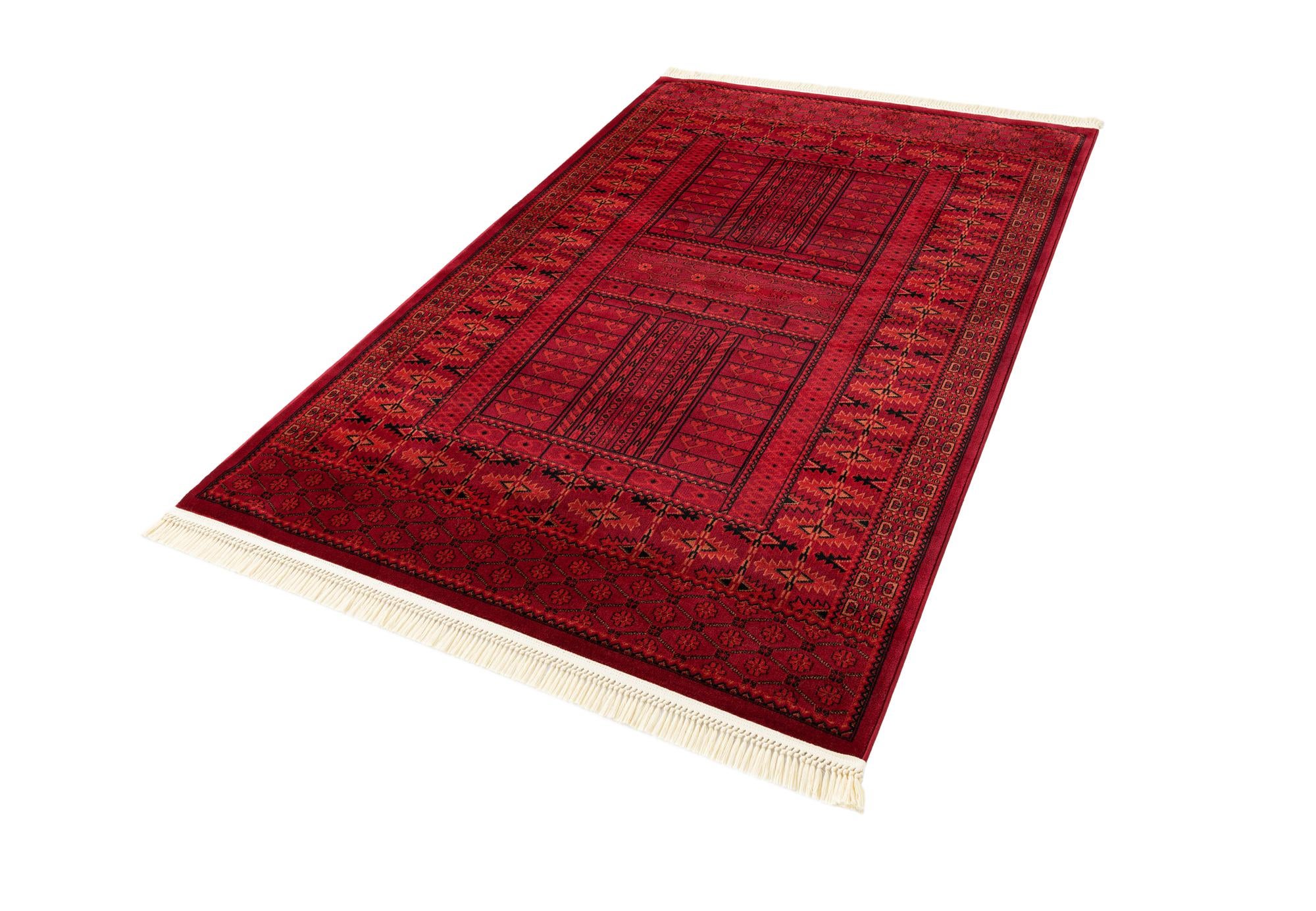 Red 5' 3 x 8' Bokhara Rug | Rugs.com