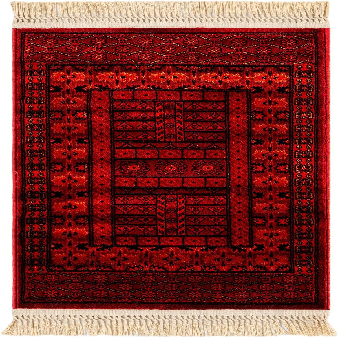 Red 2' x 3' 1 Bokhara Rug | Rugs.com