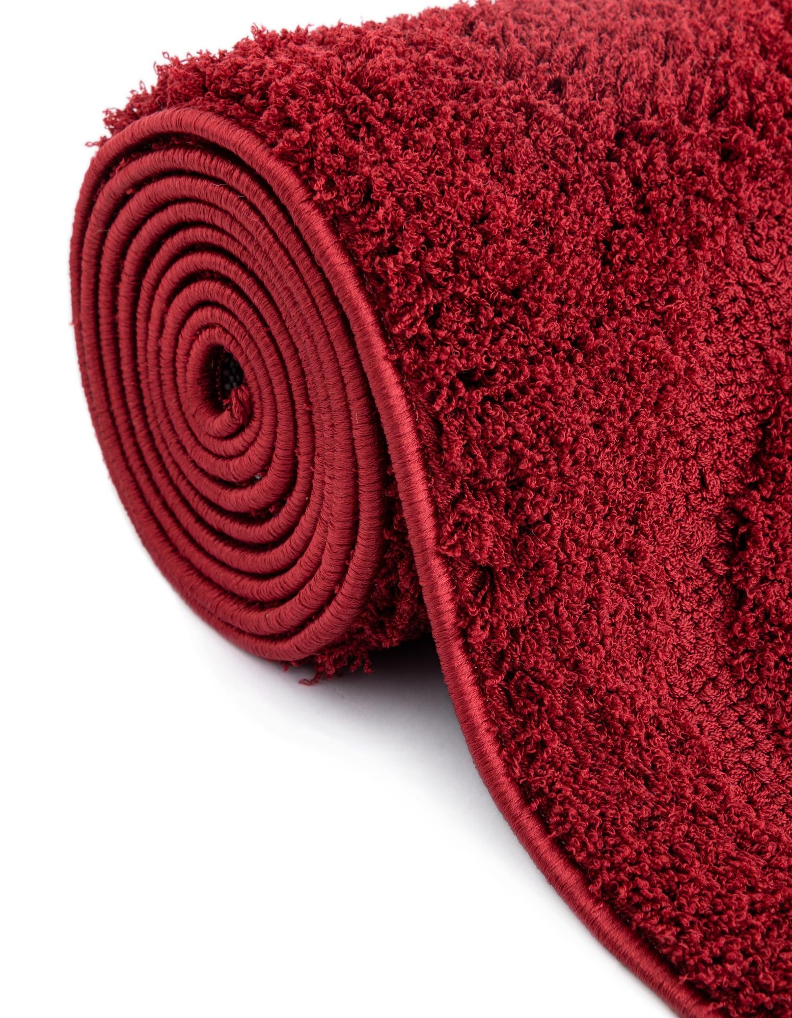 Red 5' x 8' Botanical Shag Rug | Rugs.com