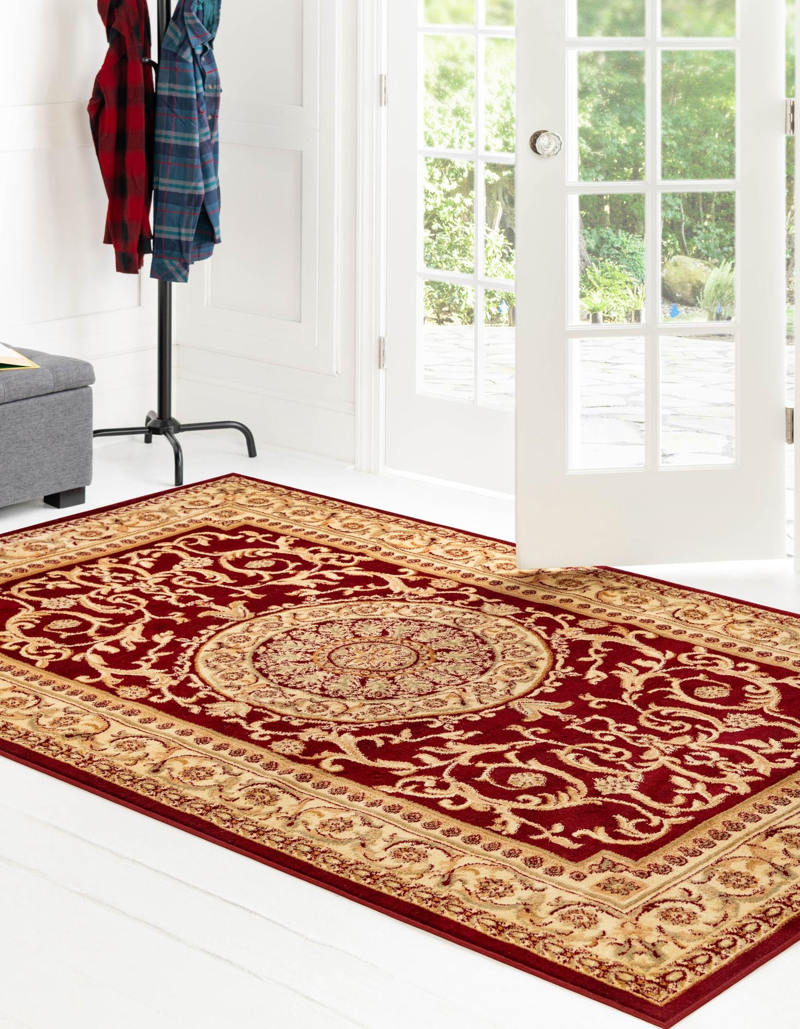 Red 7' 10 x 11' Chateau Rug | Rugs.com