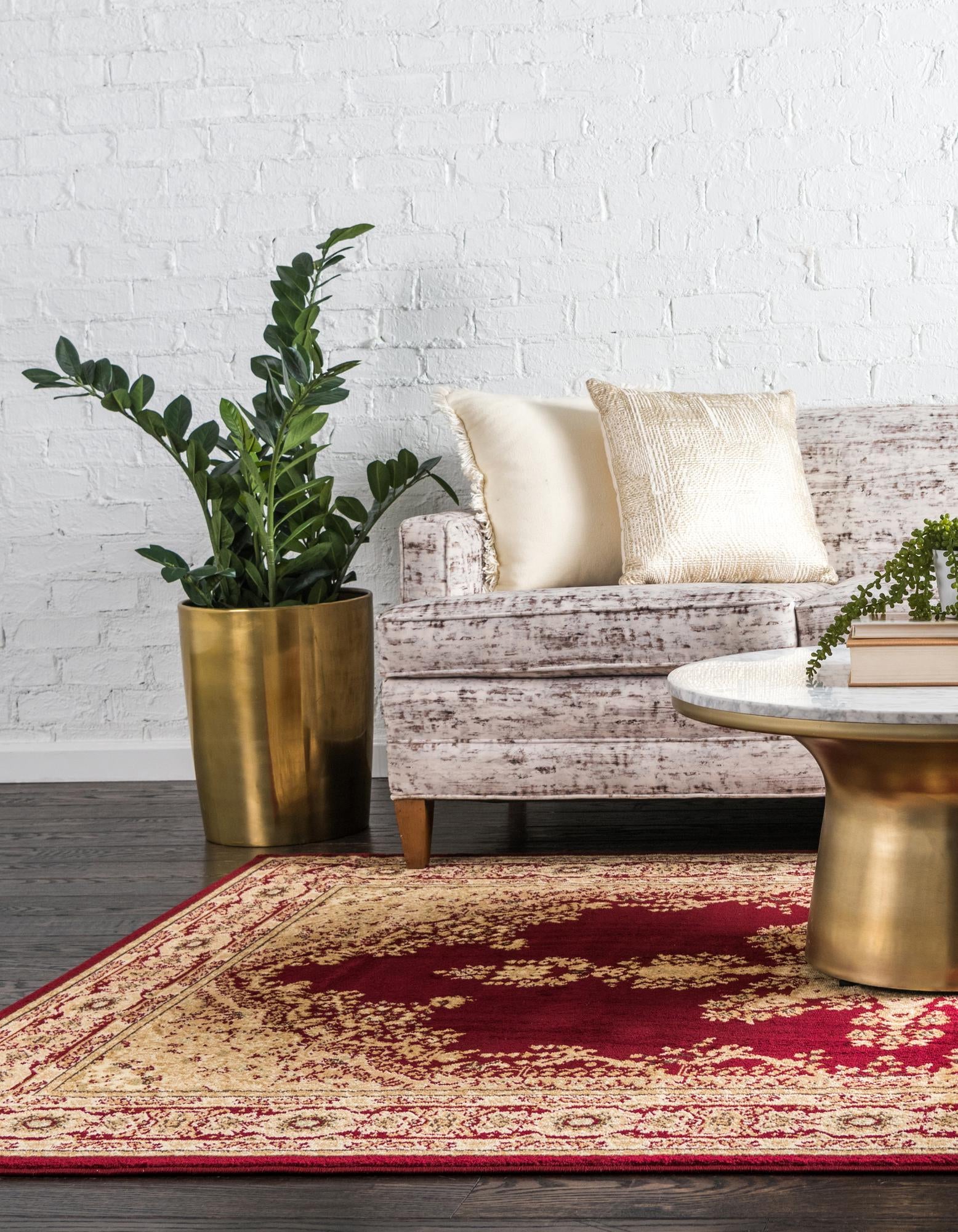 Red 3' 3 x 5' 3 Chateau Rug | Rugs.com