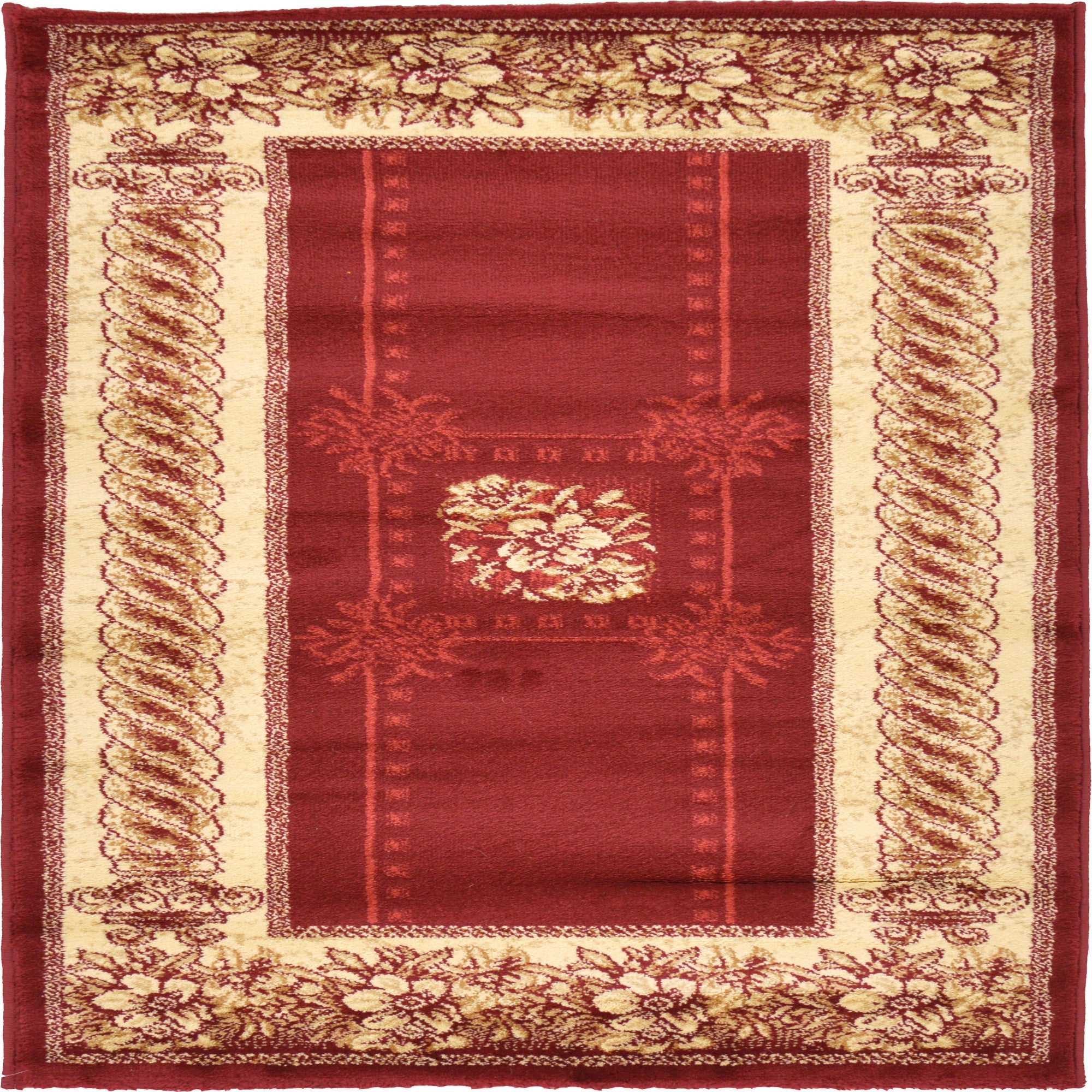 Red 2' 7 x 5' Chateau Rug | Rugs.com