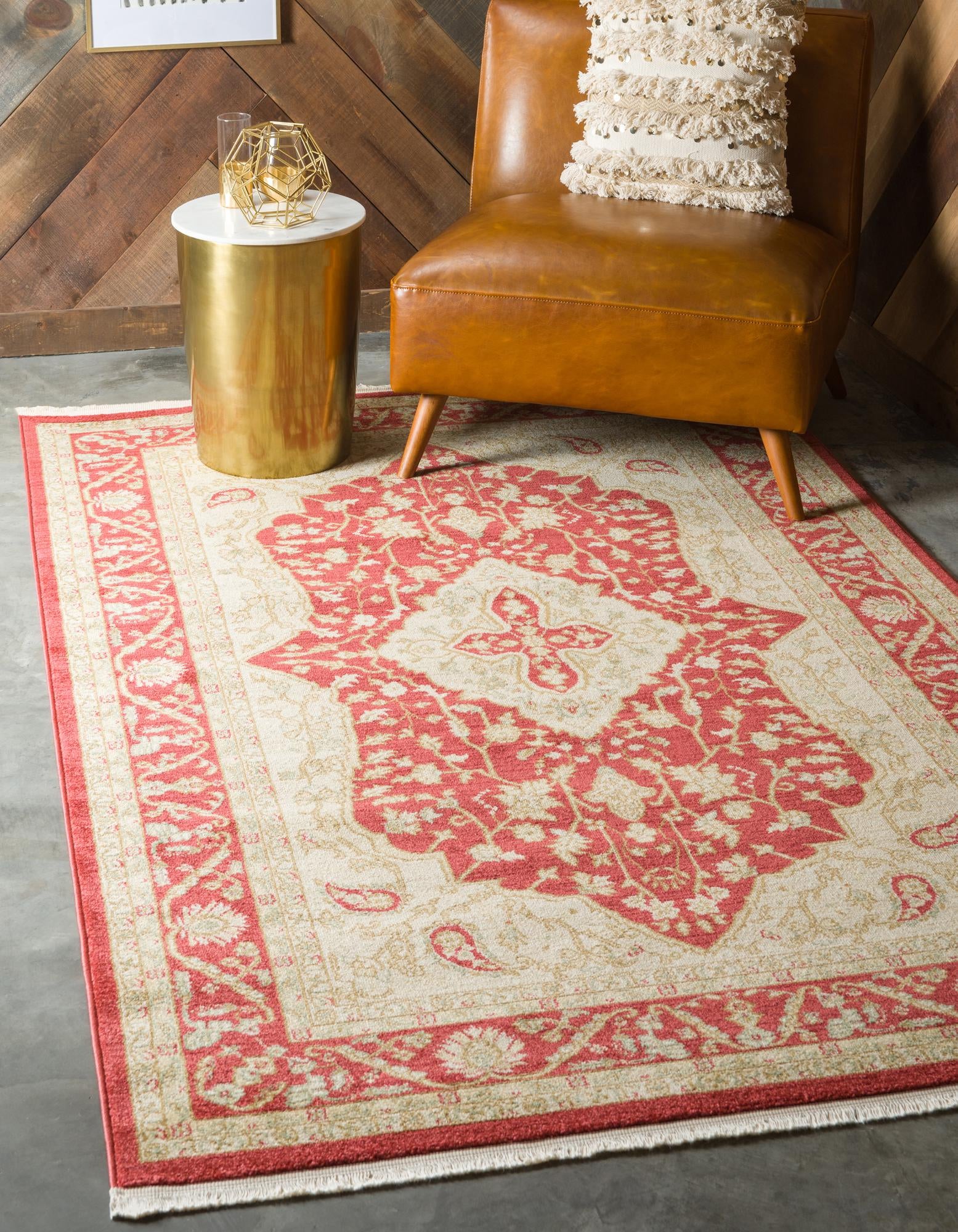 Red 9' x 12' 2 Amina Rug | Rugs.com