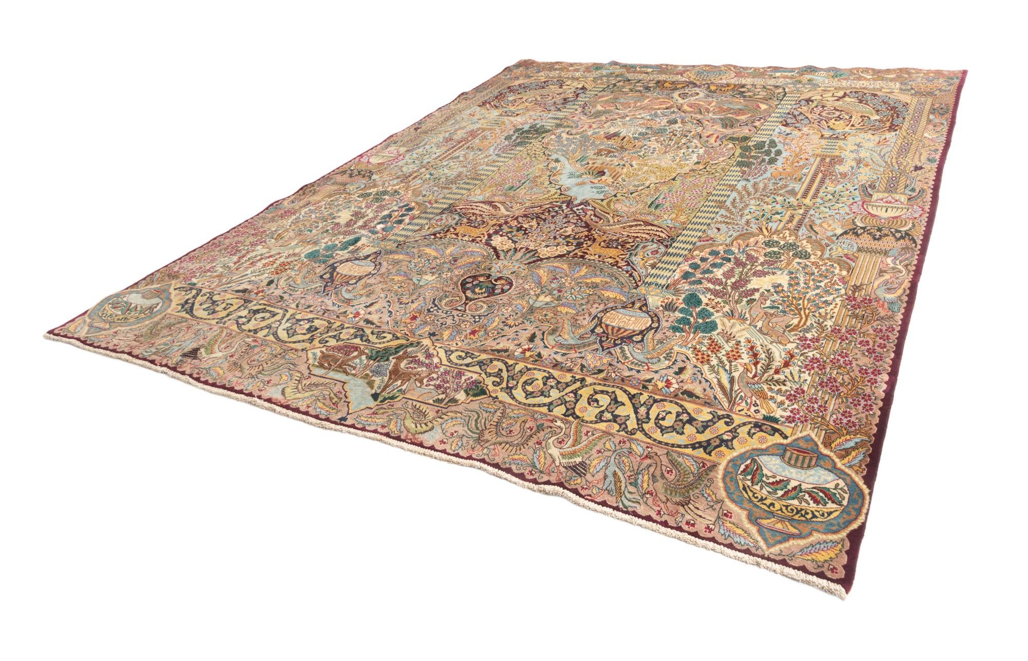 Red 9' 9 x 12' 6 Kashmar Rug | Rugs.com