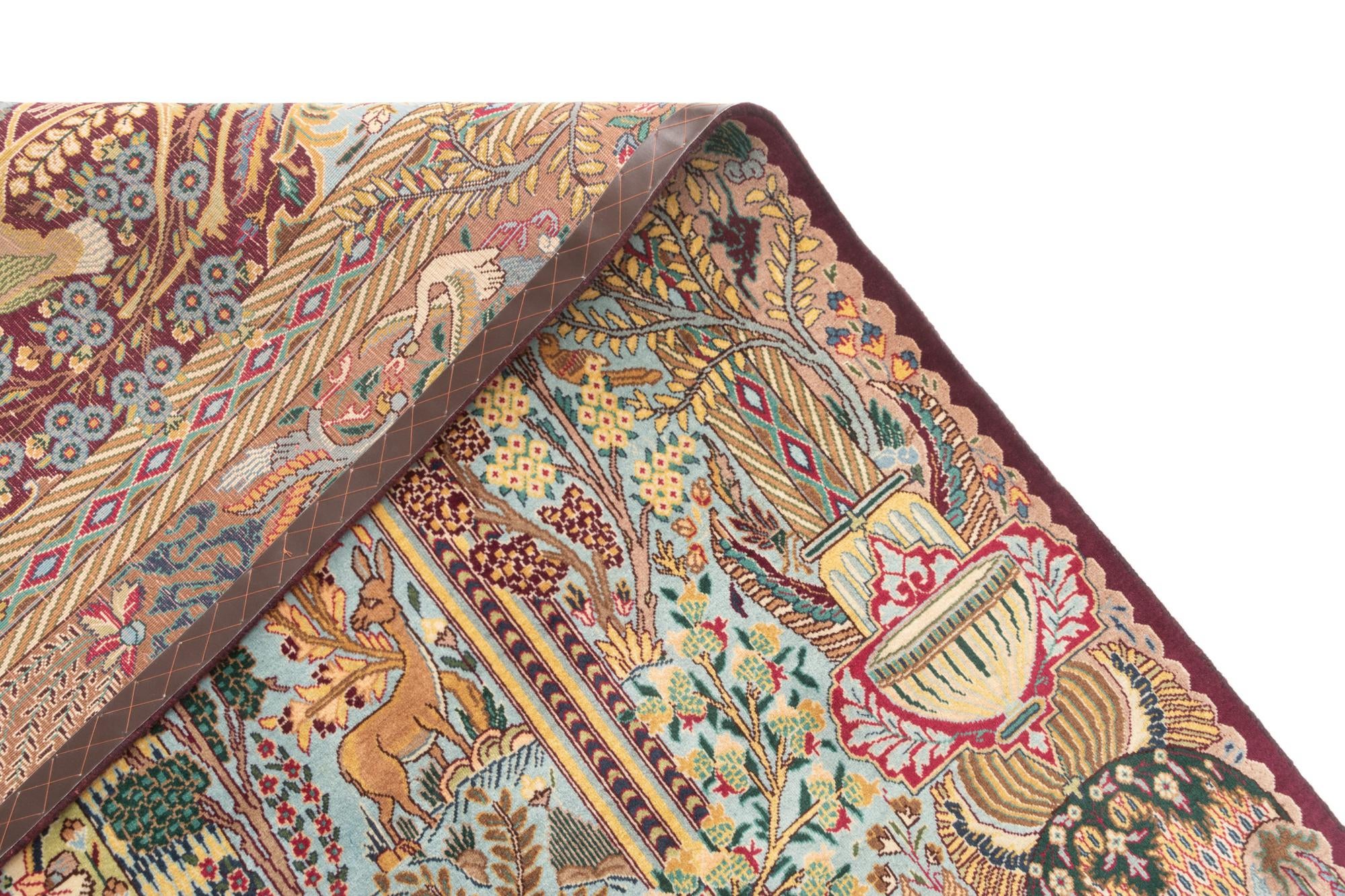 Red 9' 9 x 12' 6 Kashmar Rug | Rugs.com