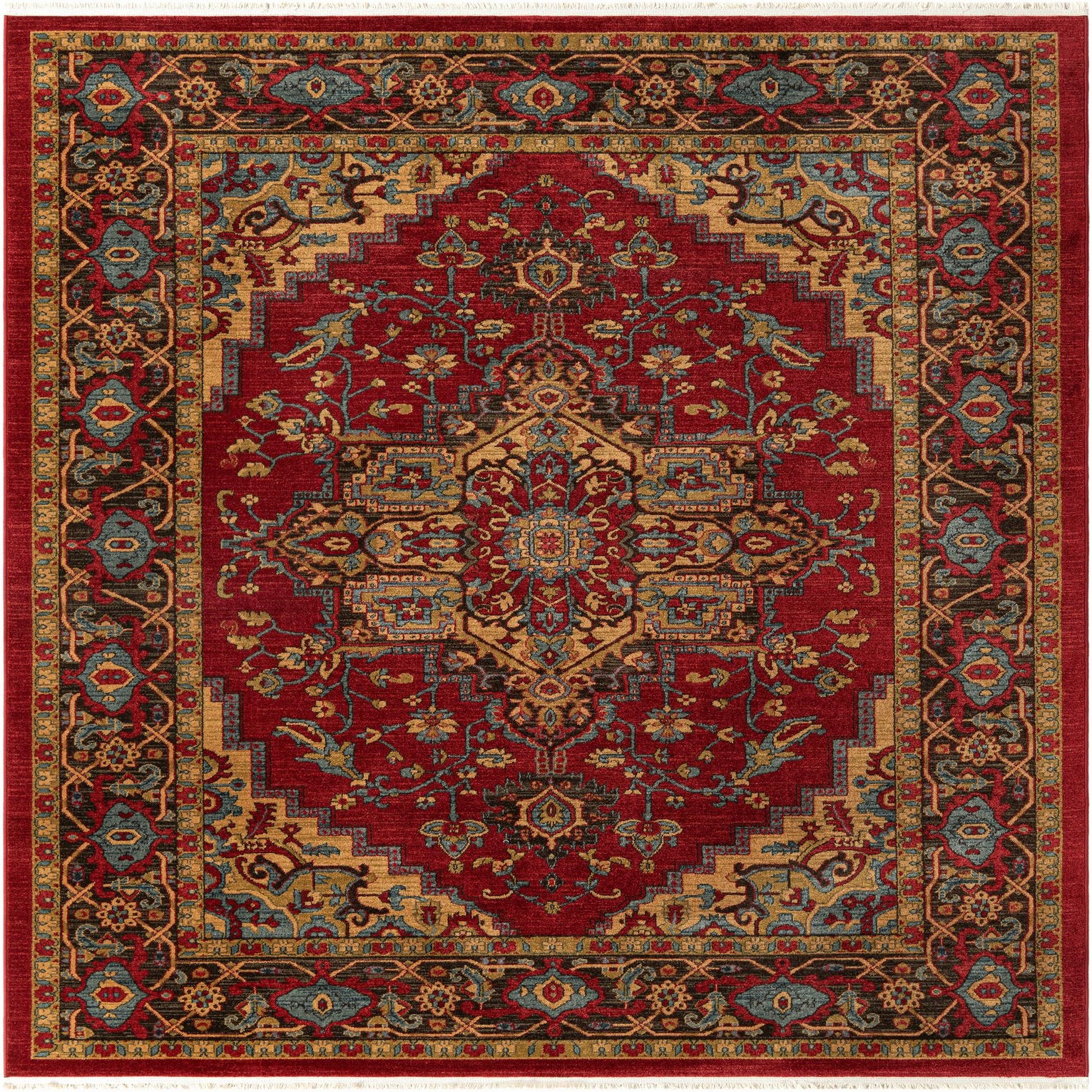 Red 8' x 10' Sara Rug | Rugs.com