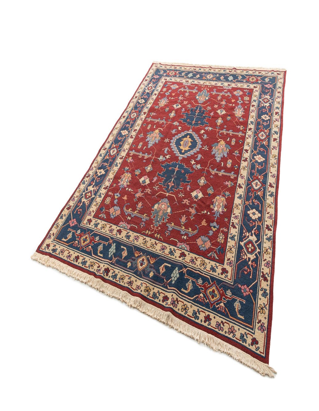 Red 8' 1 x 10' 1 Soumack Kelim Rug | Rugs.com