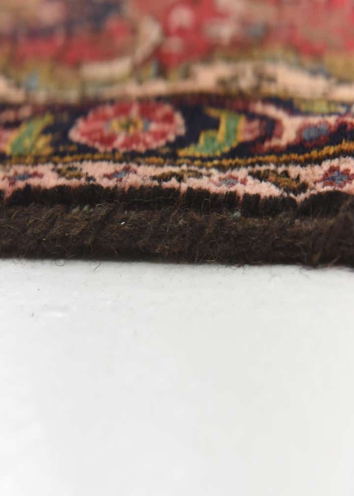 Red 9' 9 x 13' 2 Hand Knotted Tabriz Persian Wool Rug | Rugs.com