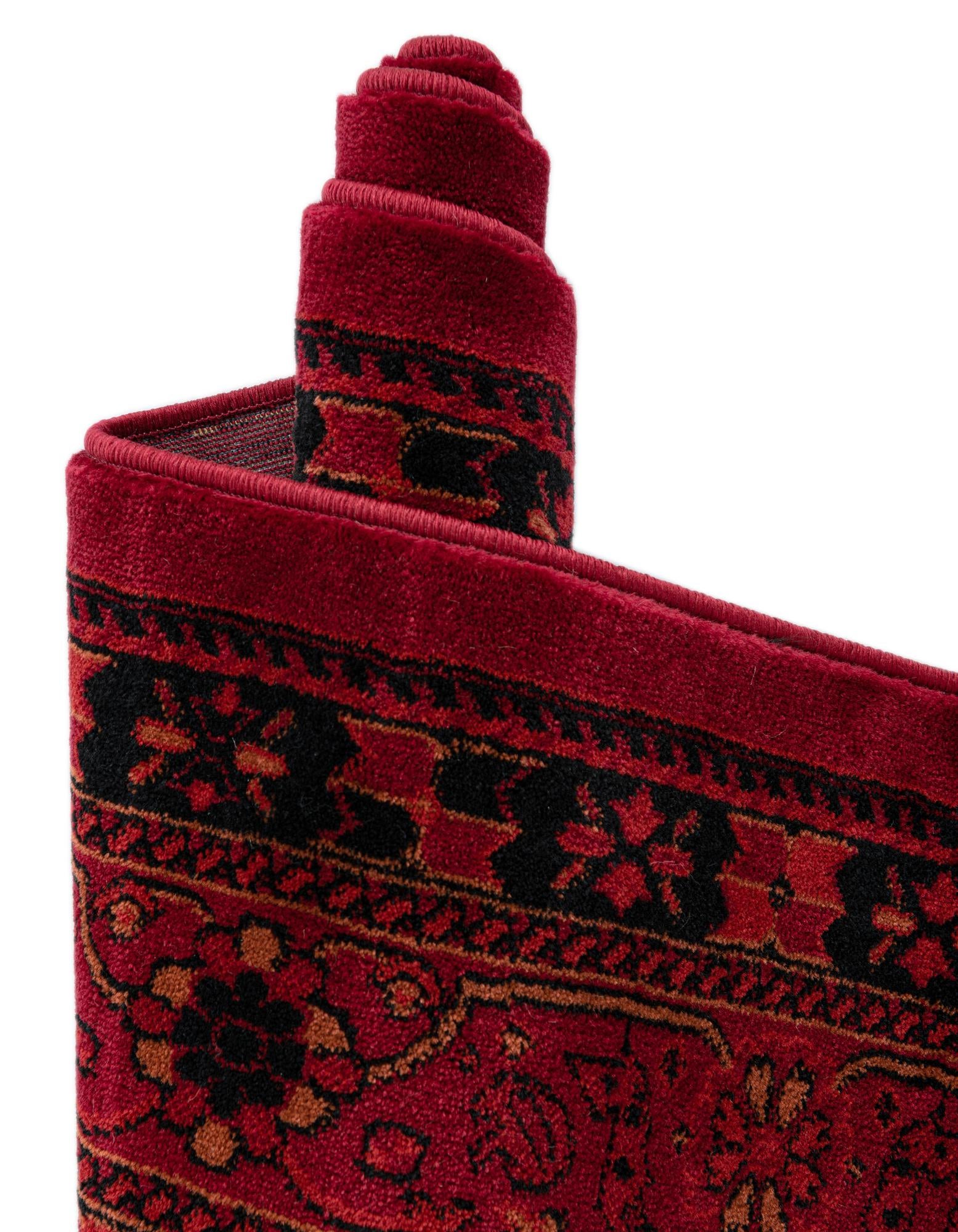 Red 2' 7 x 10' Bokhara Runner Rug | Rugs.com