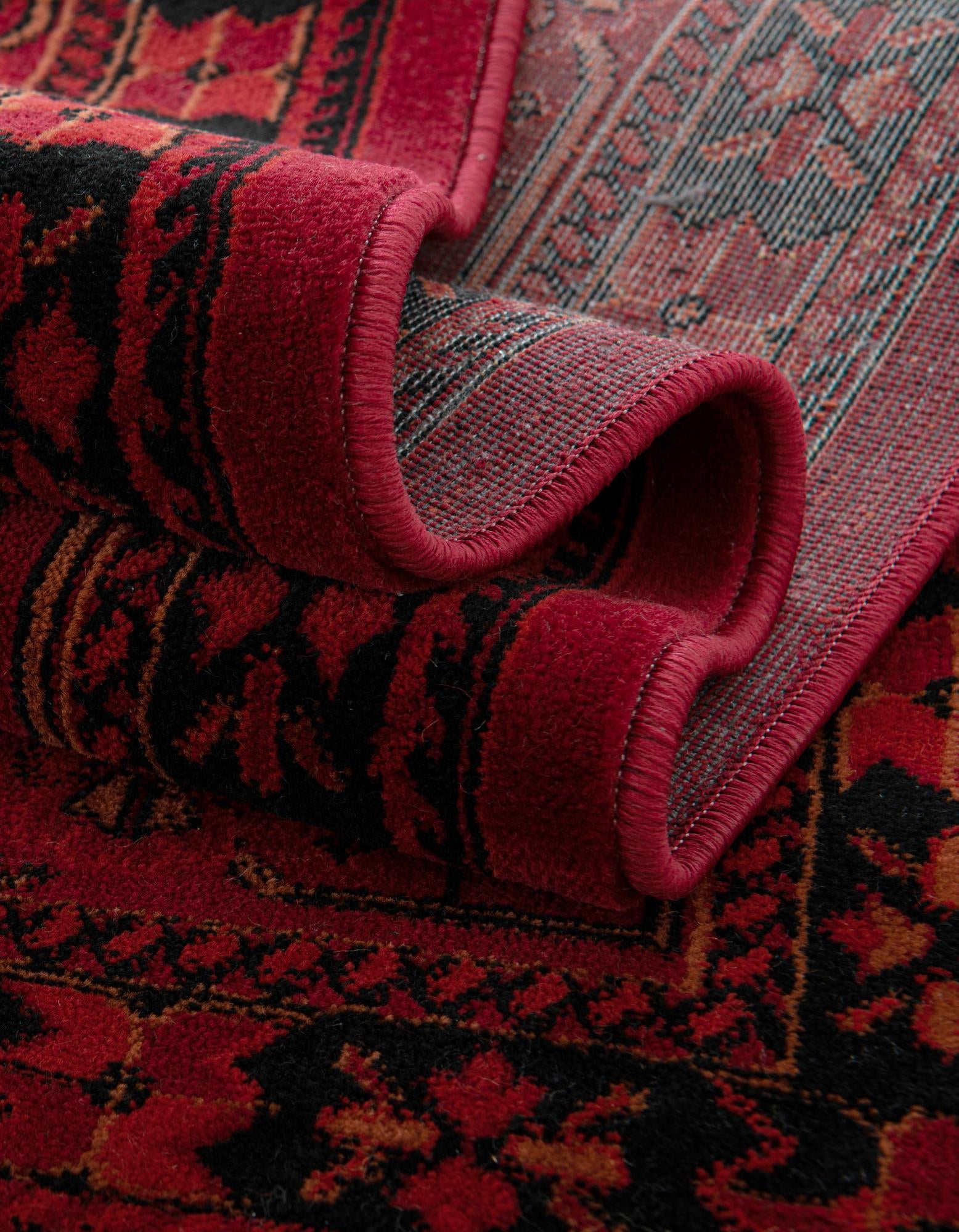 Red 2' 7 x 10' Bokhara Runner Rug | Rugs.com