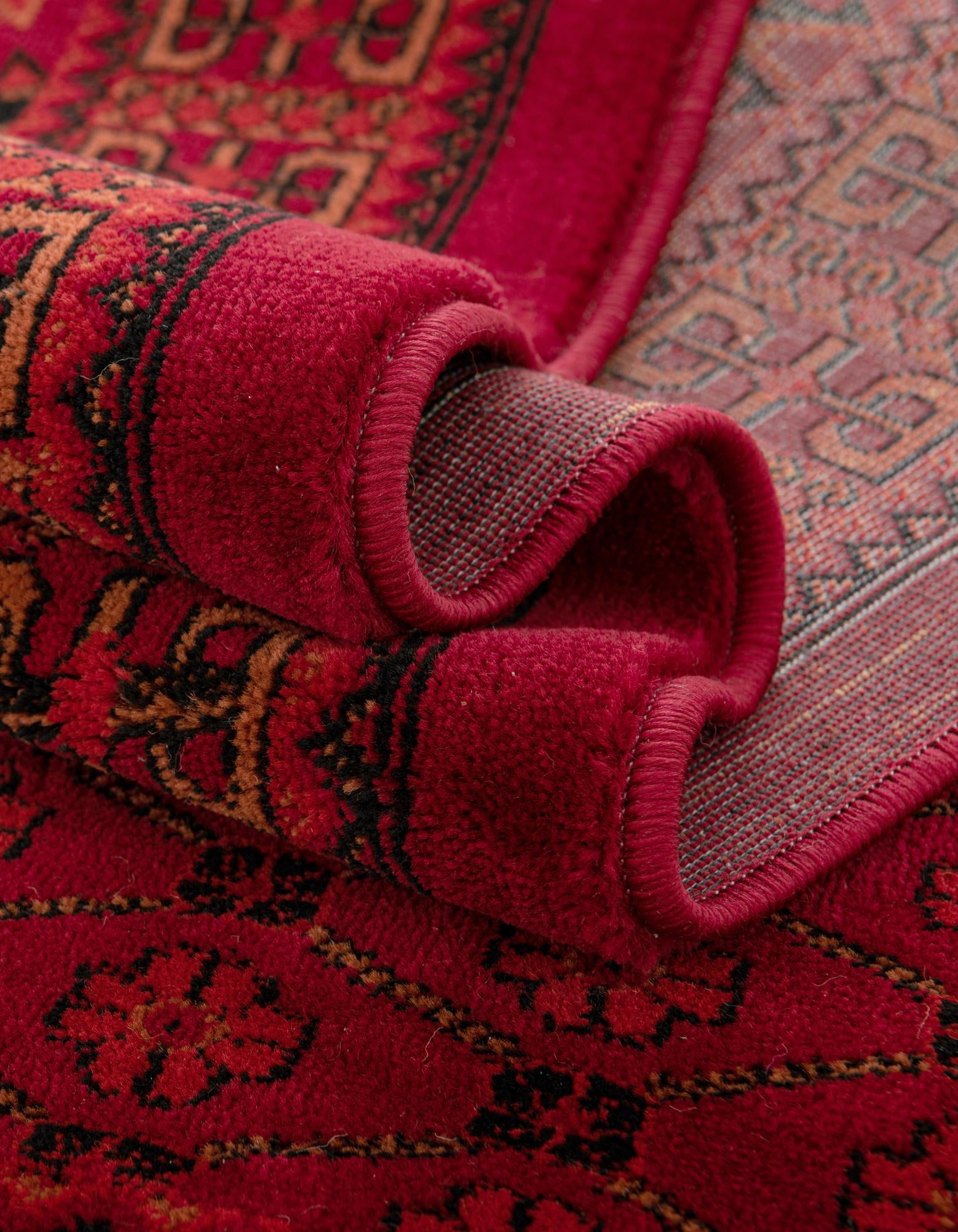 Red 2' 7 x 10' Bokhara Runner Rug | Rugs.com