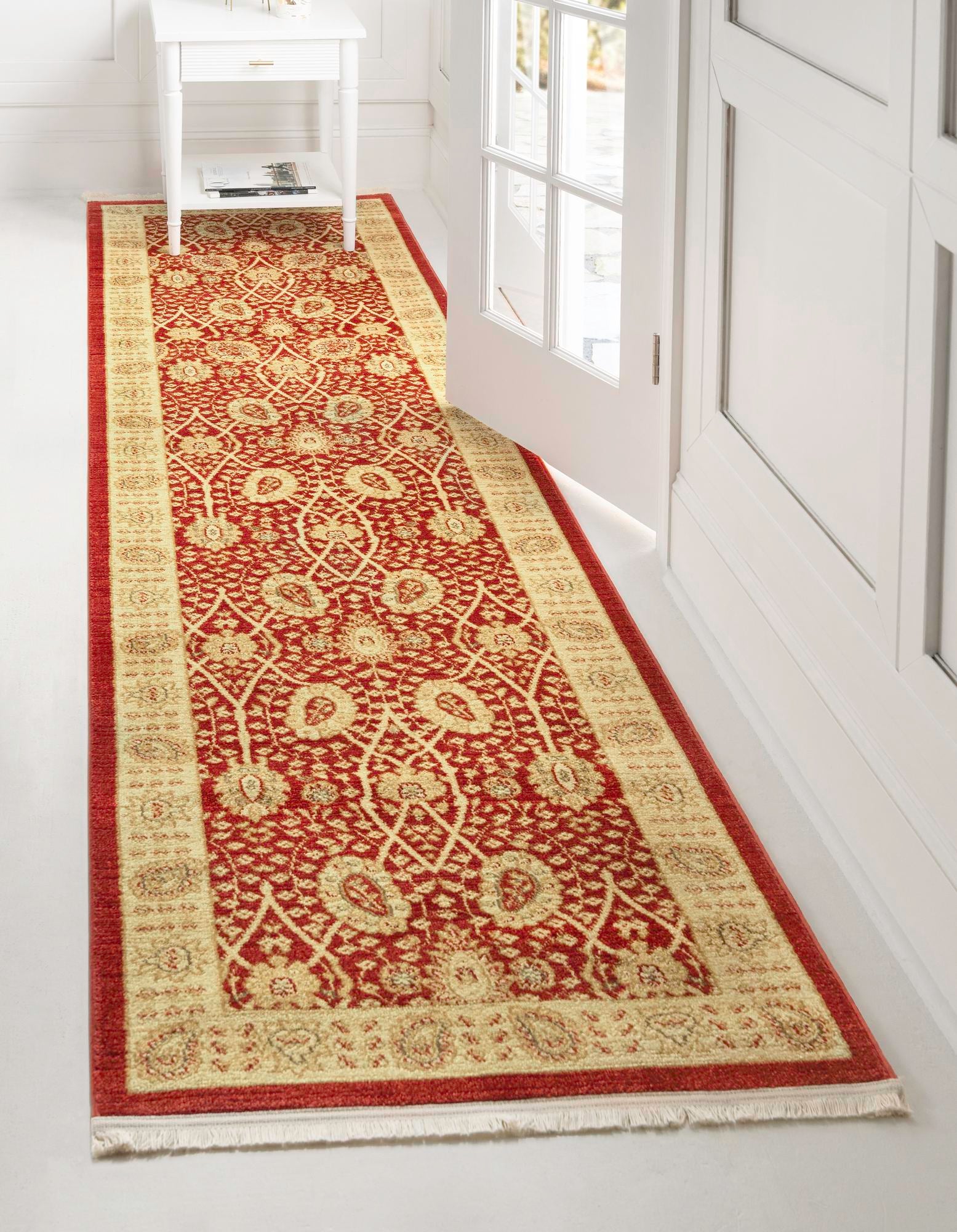 Red 2' 7 x 10' Chelsea Runner Rug | Rugs.com