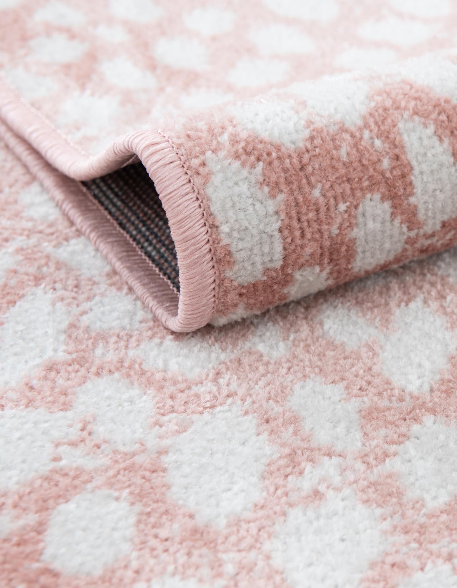 Rose Pink 7' 10 x 10' Kamala Washable Rug | Rugs.com